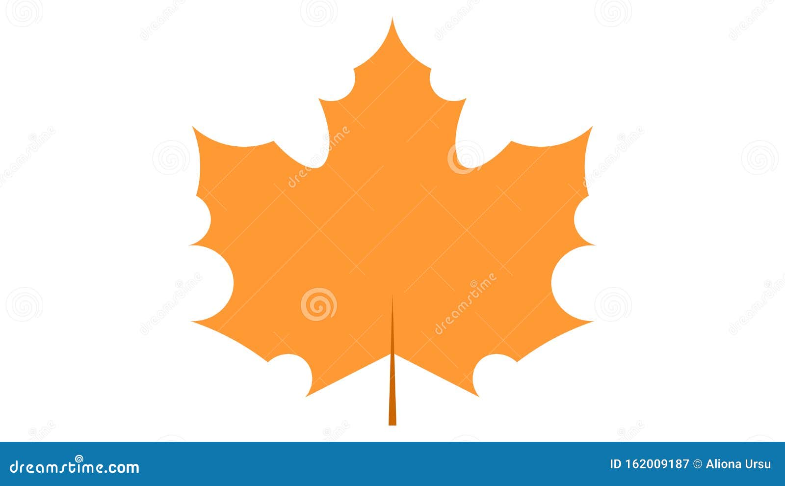 Maple Leave Icon Vector Design Stock Vector - Illustration of ...