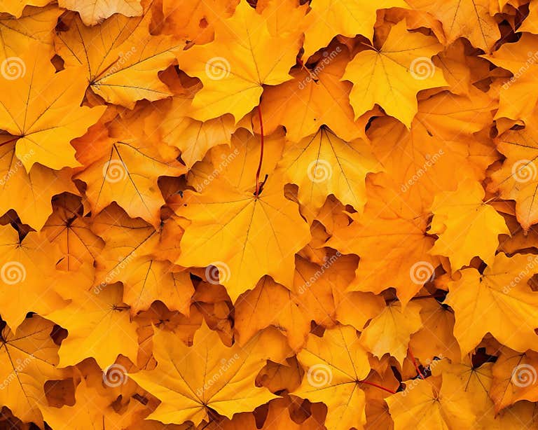 The Maple Leaves Background Texture is a Bitmap. Stock Illustration ...
