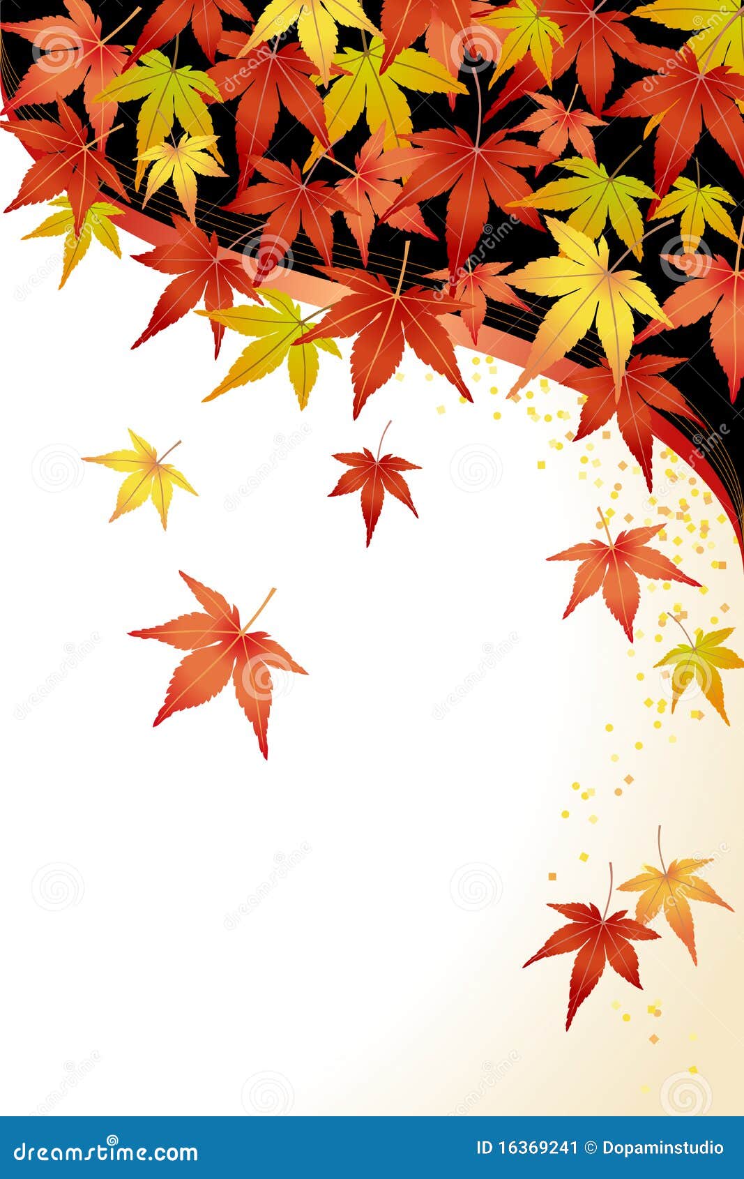 Maple Leaves: Momiji stock vector. Illustration of october - 16369241