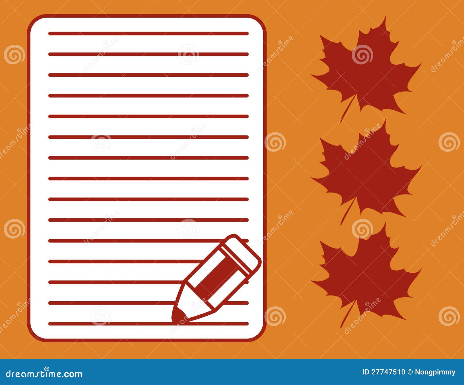 Maple Letter stock vector. Illustration of autumn, letters - 27747510