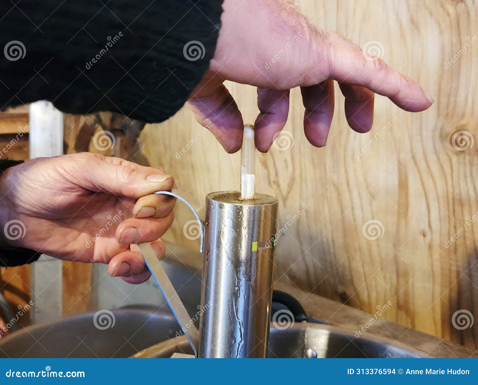 Maple Syrup Brix Level Tester Measuring Tool in Maplehouse. Maple ...