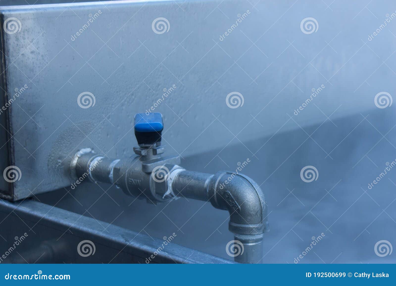 Maple Syrup Evaporator`s Spigot Stock Image - Image of drops, metal ...