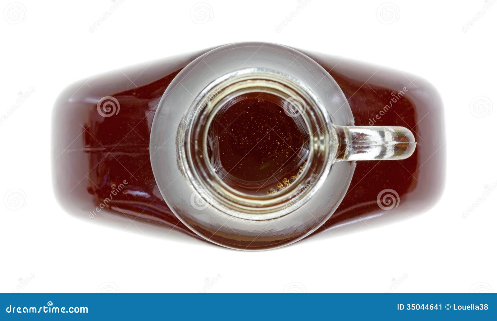 Maple Syrup Top View stock image. Image of bottle, maple - 35044641