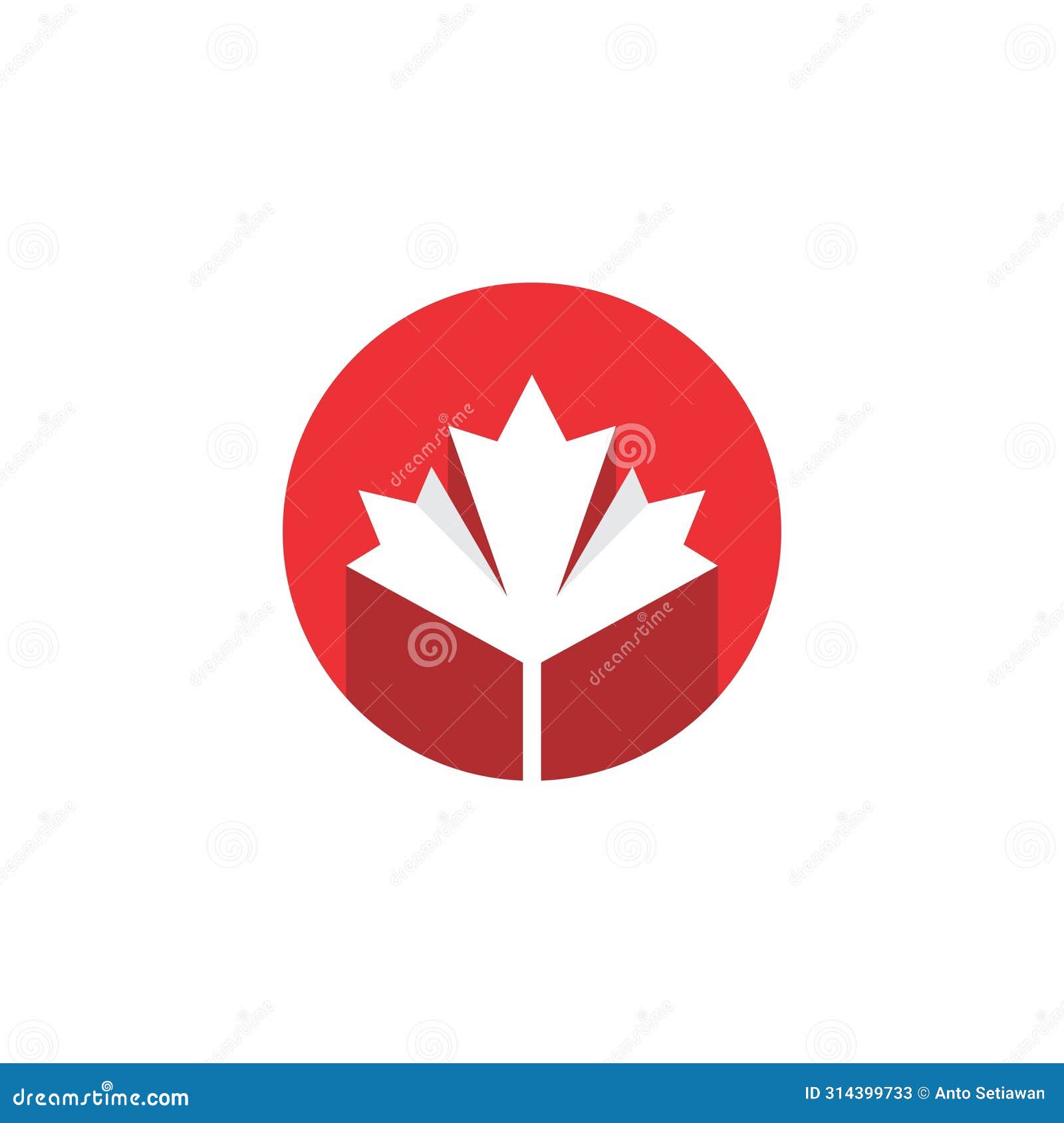 Maple Tree Logo Simple. Maple Icon Vector Stock Vector - Illustration ...