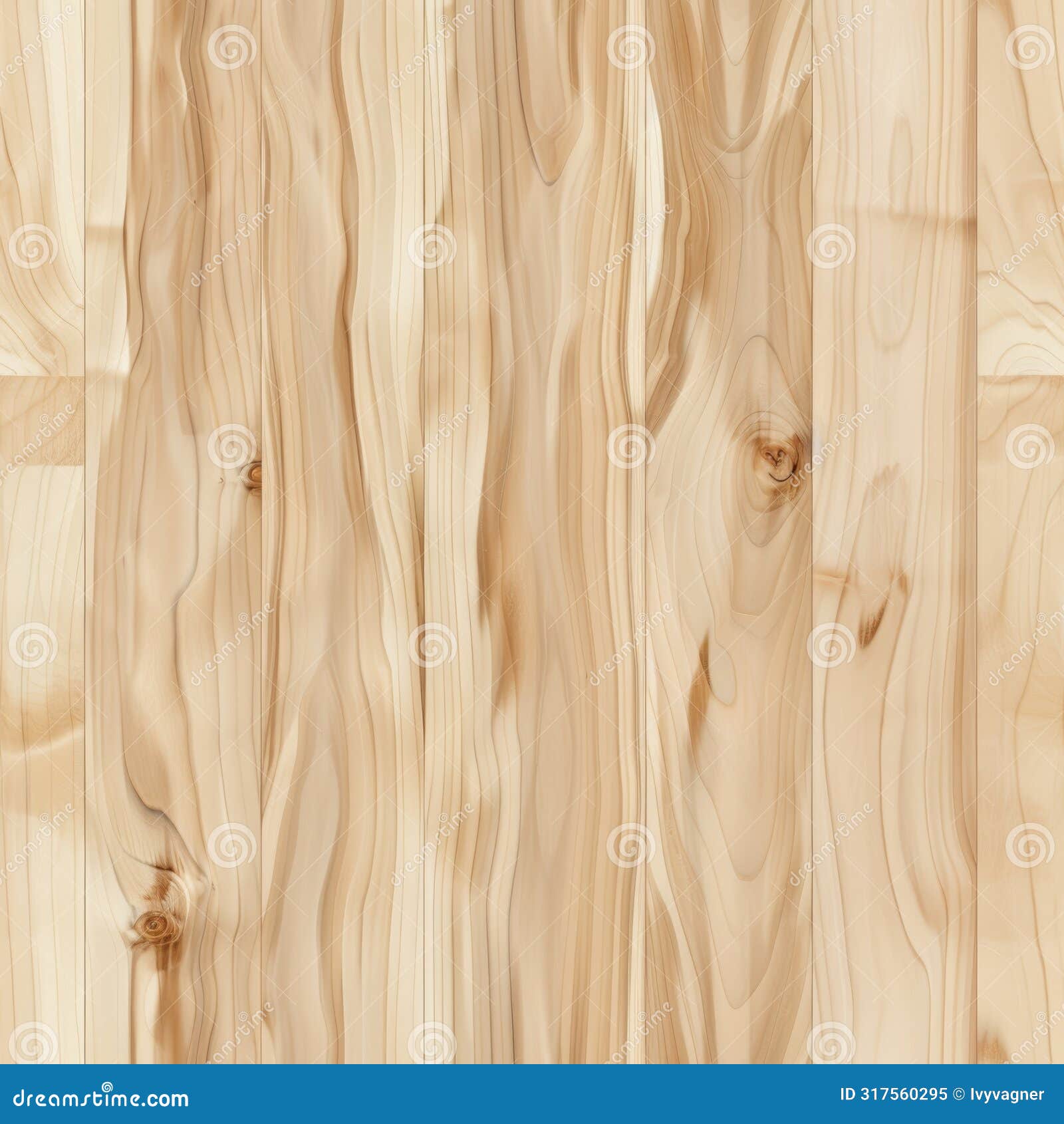 Maple Wood Seamless Pattern, Wooden Texture Stock Illustration ...