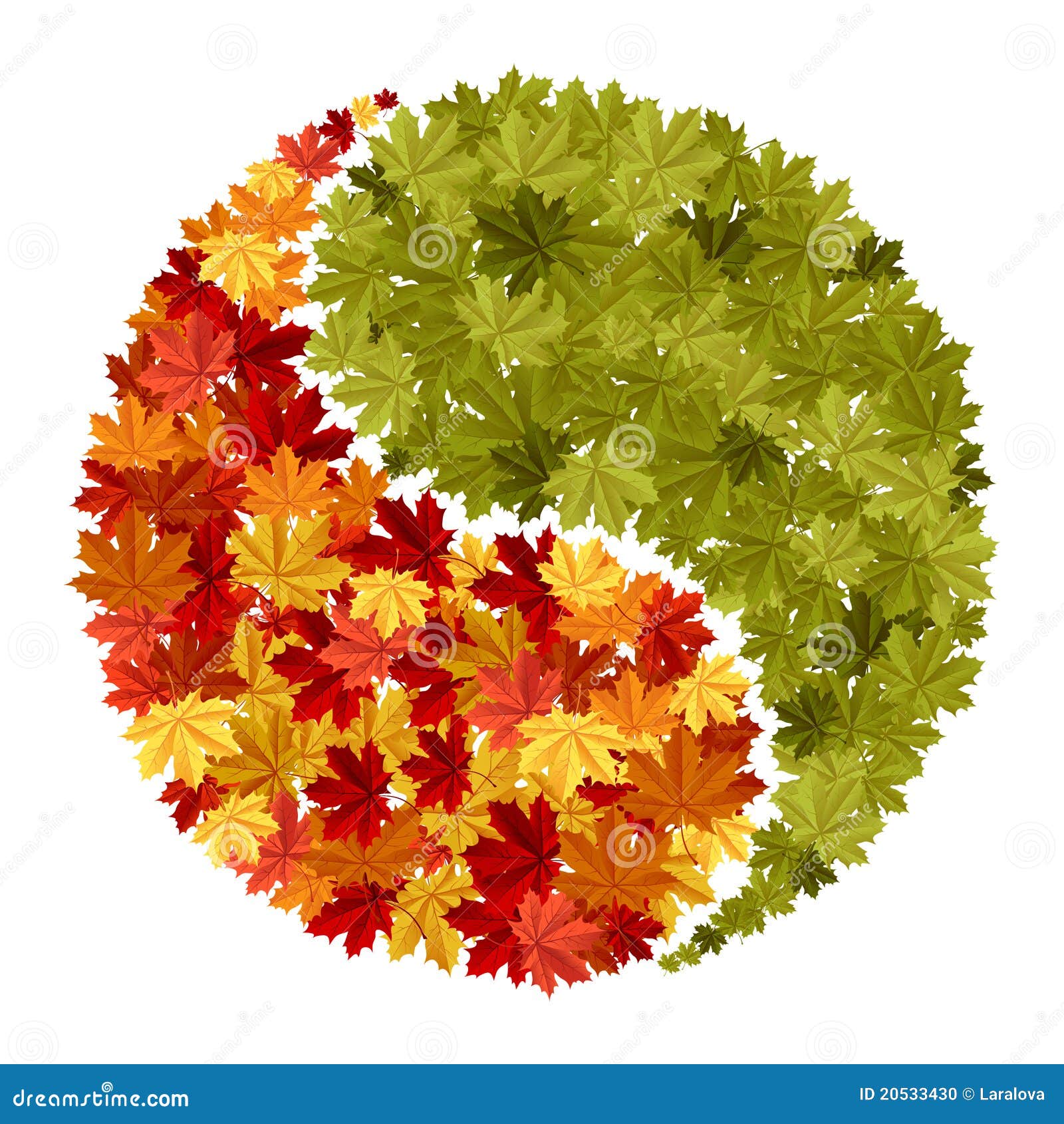 Yin And Yang Symbol With Diagram Of I Ching Hexagrams Cartoon Vector ...