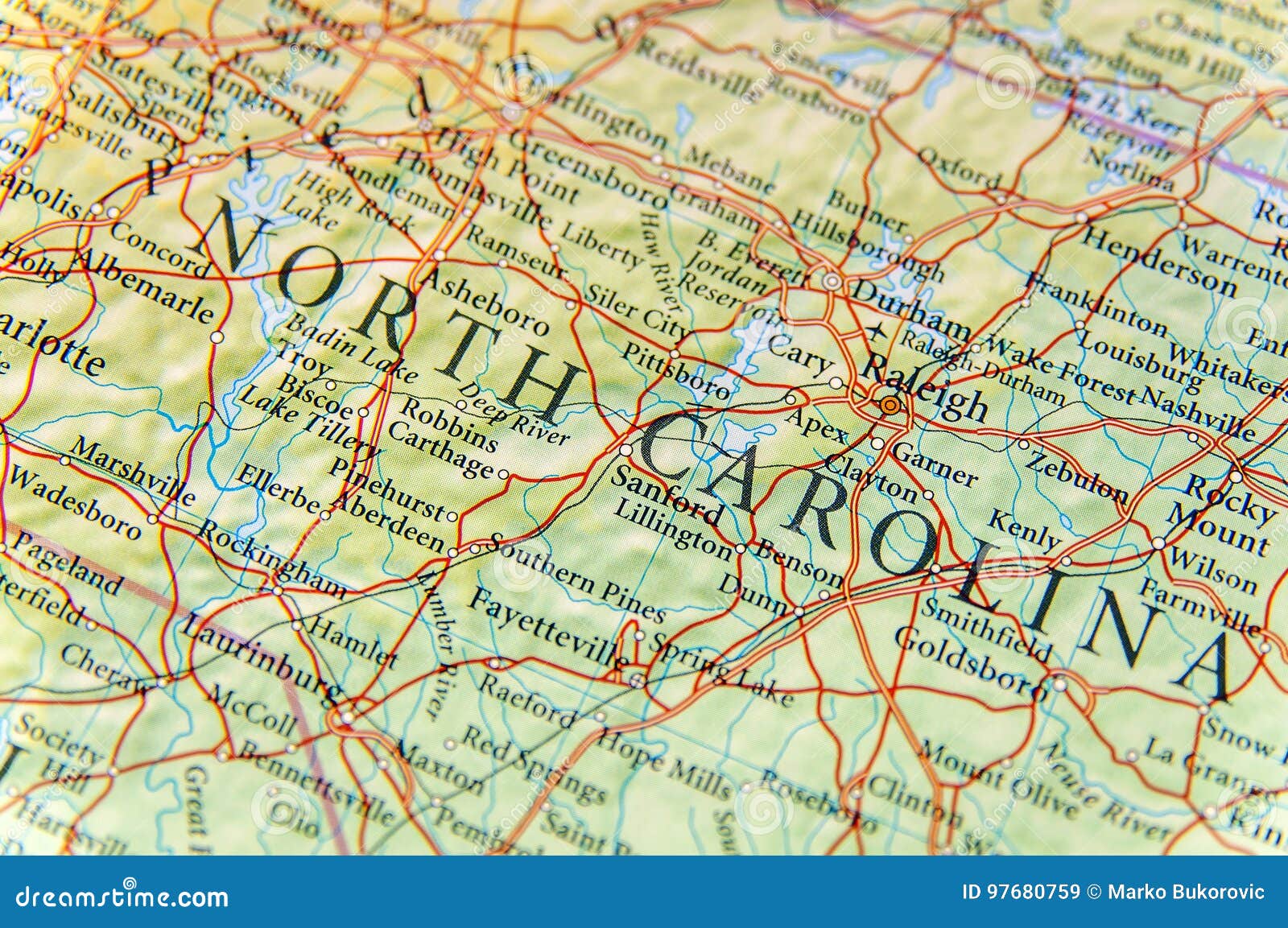 Mappa Geografica Della Fine Della Nord Carolina Immagine Stock ... Mappa Geografica Della Fine Della Nord Carolina Immagine Stock ...