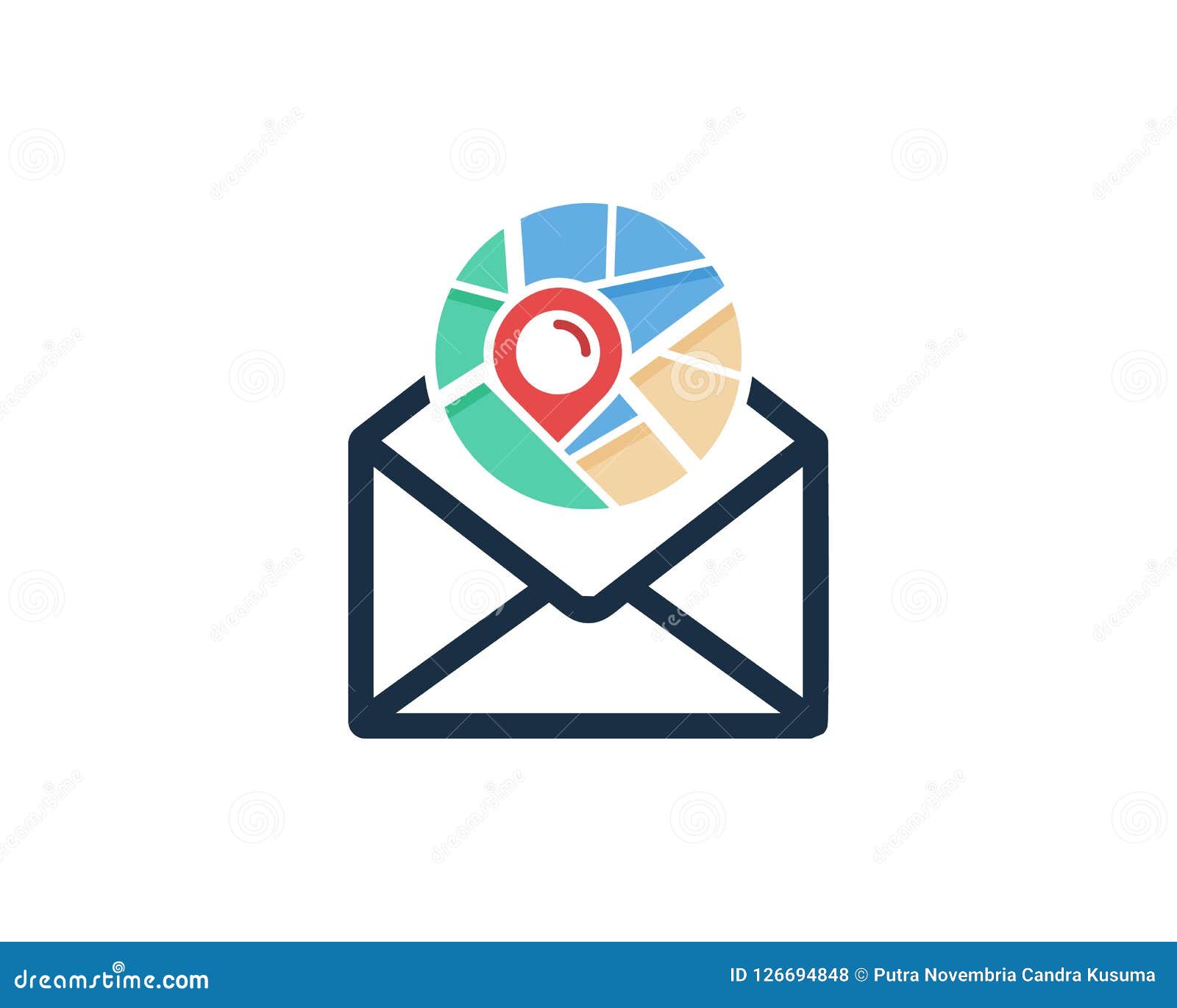 Mappa Logo Icon Design Della Mappa Illustrazione Vettoriale ...