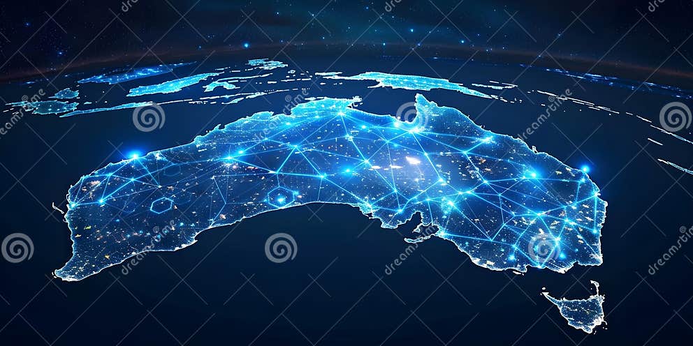 Mapping Australia S Digital Networks: Global Connectivity Display ...