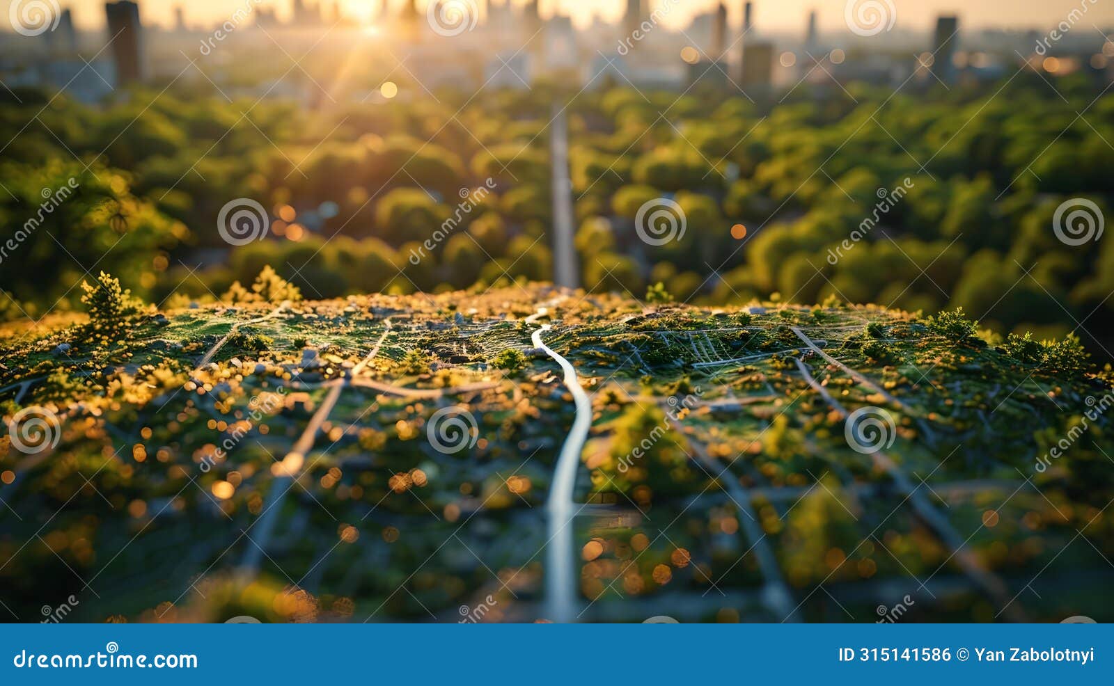 Future Mapping Line Icons Collection. Anticipation, Exploration ...