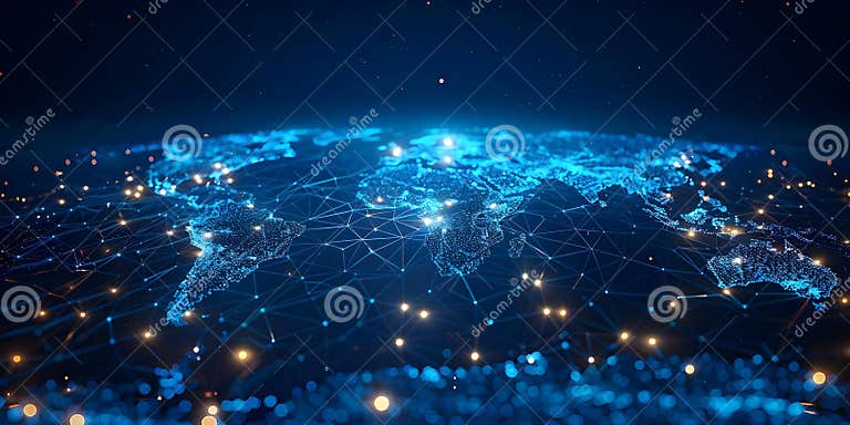 Mapping Global Connectivity: Visualizing Digital Data Transfer and ...