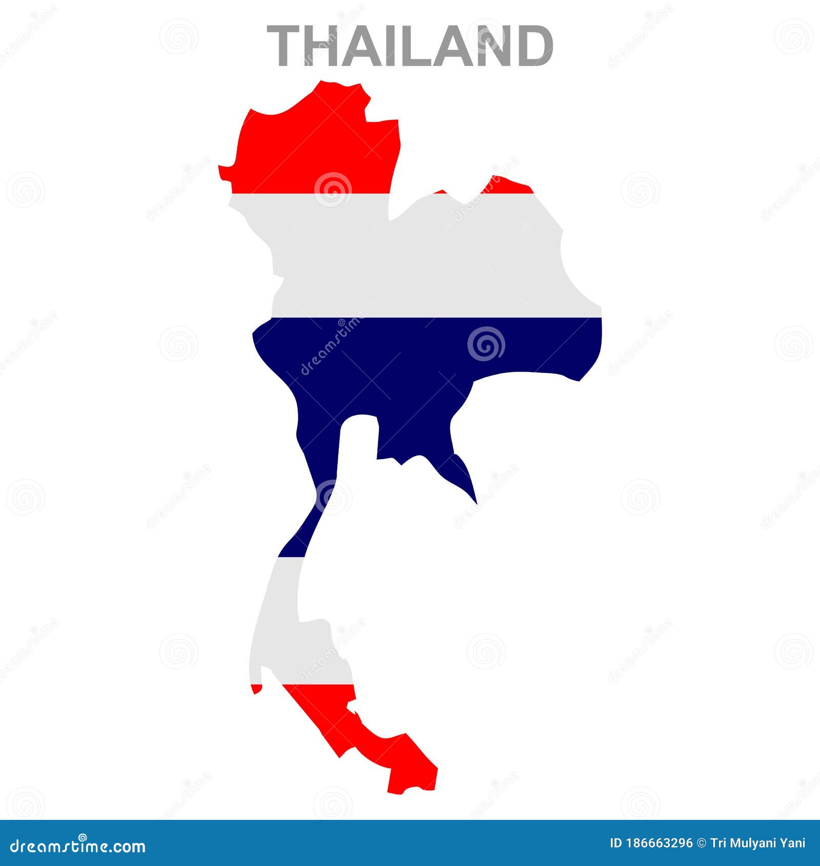 Maps Of Thailand With Red Maps Pin On Nakhon Ratchasima Province Or ...