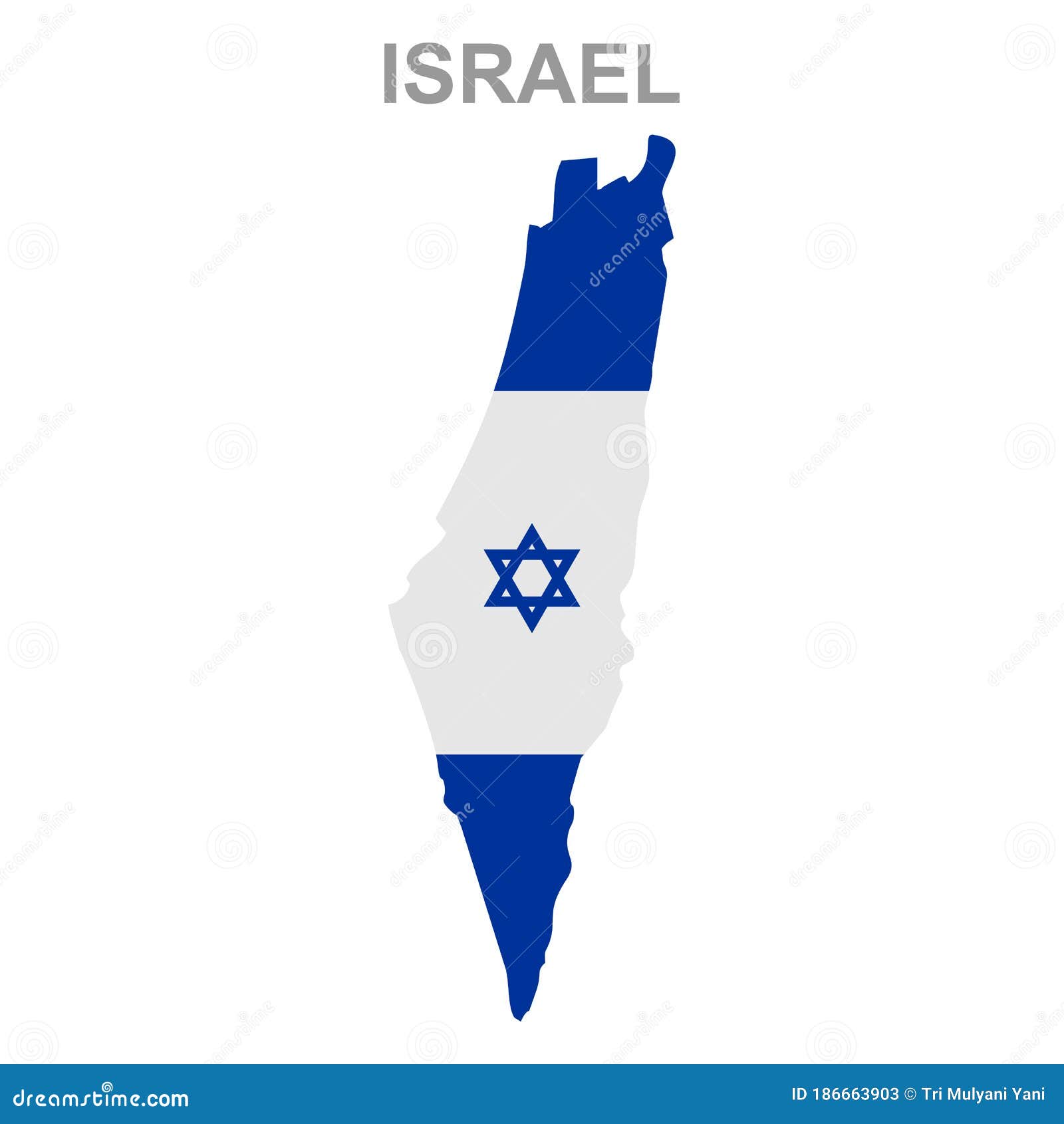 Israel Maps With Markers Vector Illustration | CartoonDealer.com #33005678