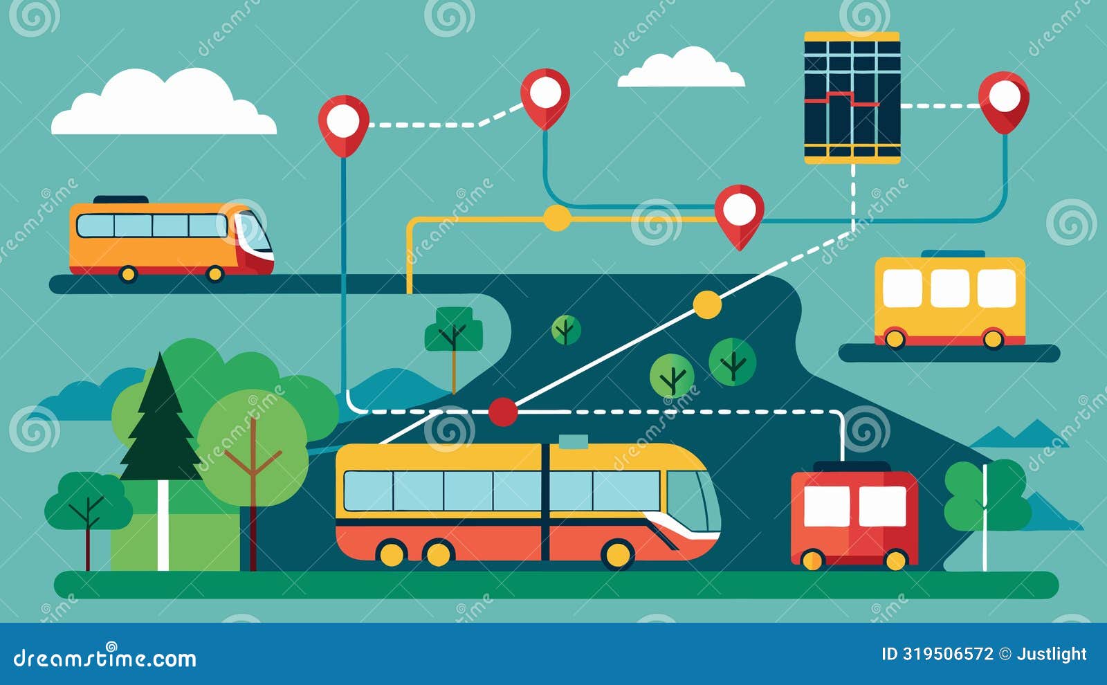 The Data Overlay Showcased The Citys Smart Waste Management System ...