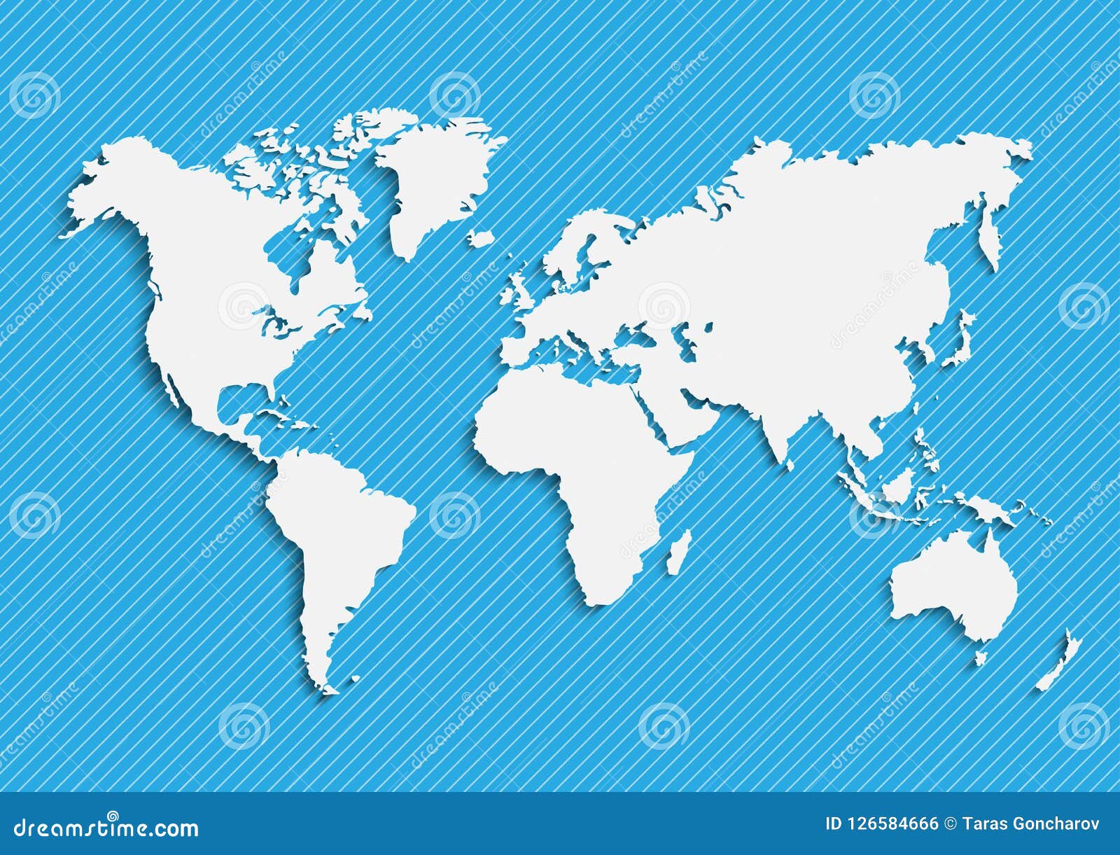 Maps Of The Earth`s. World Map, Continents, Vector Illustration ...