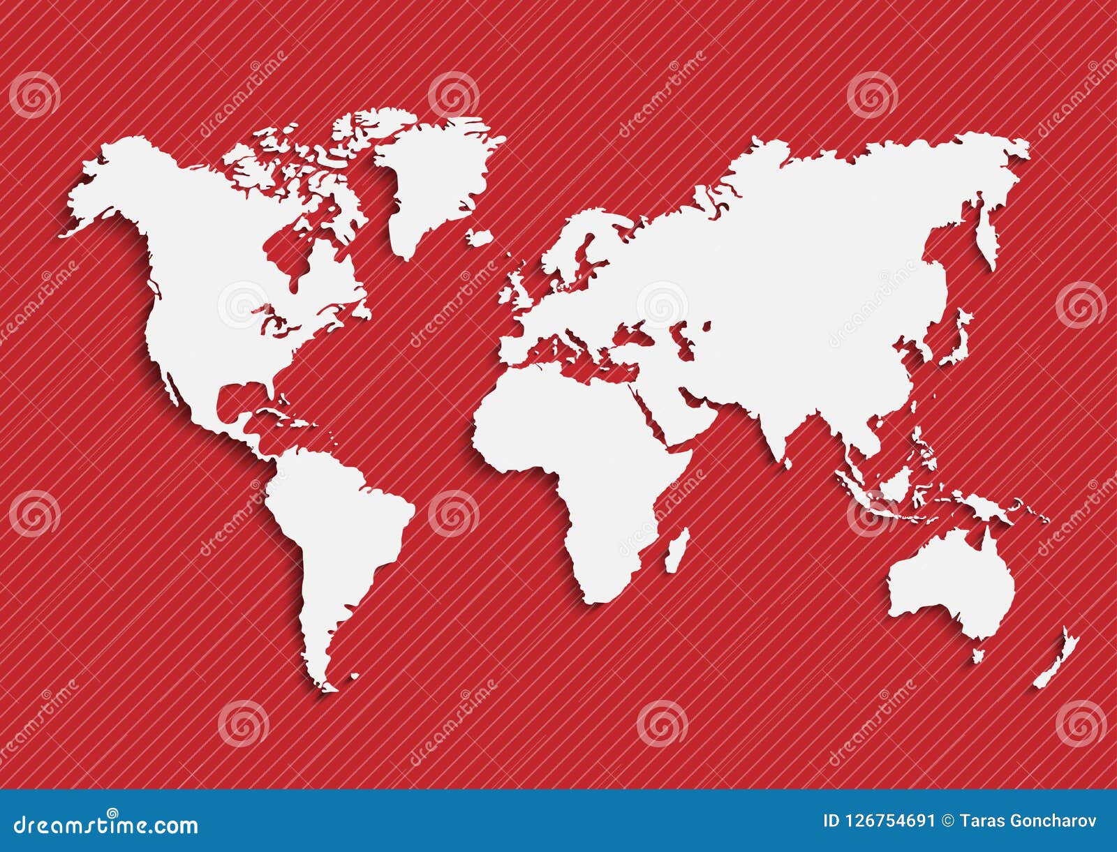 Maps of the Earth`s. World Map, Continents, Vector Illustration Stock ...
