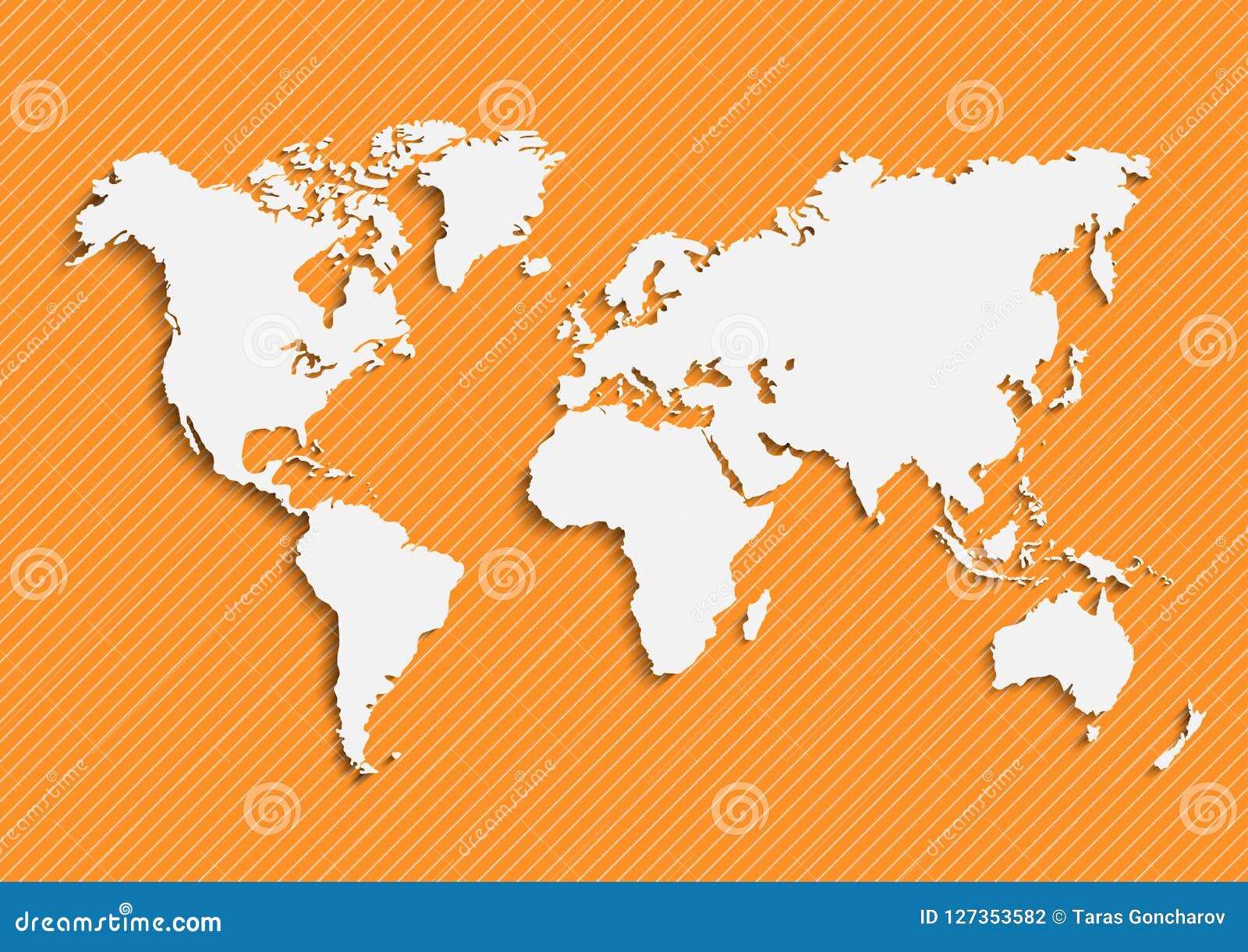 Maps of the Earth`s. World Map, Continents, Vector Illustration Stock ...
