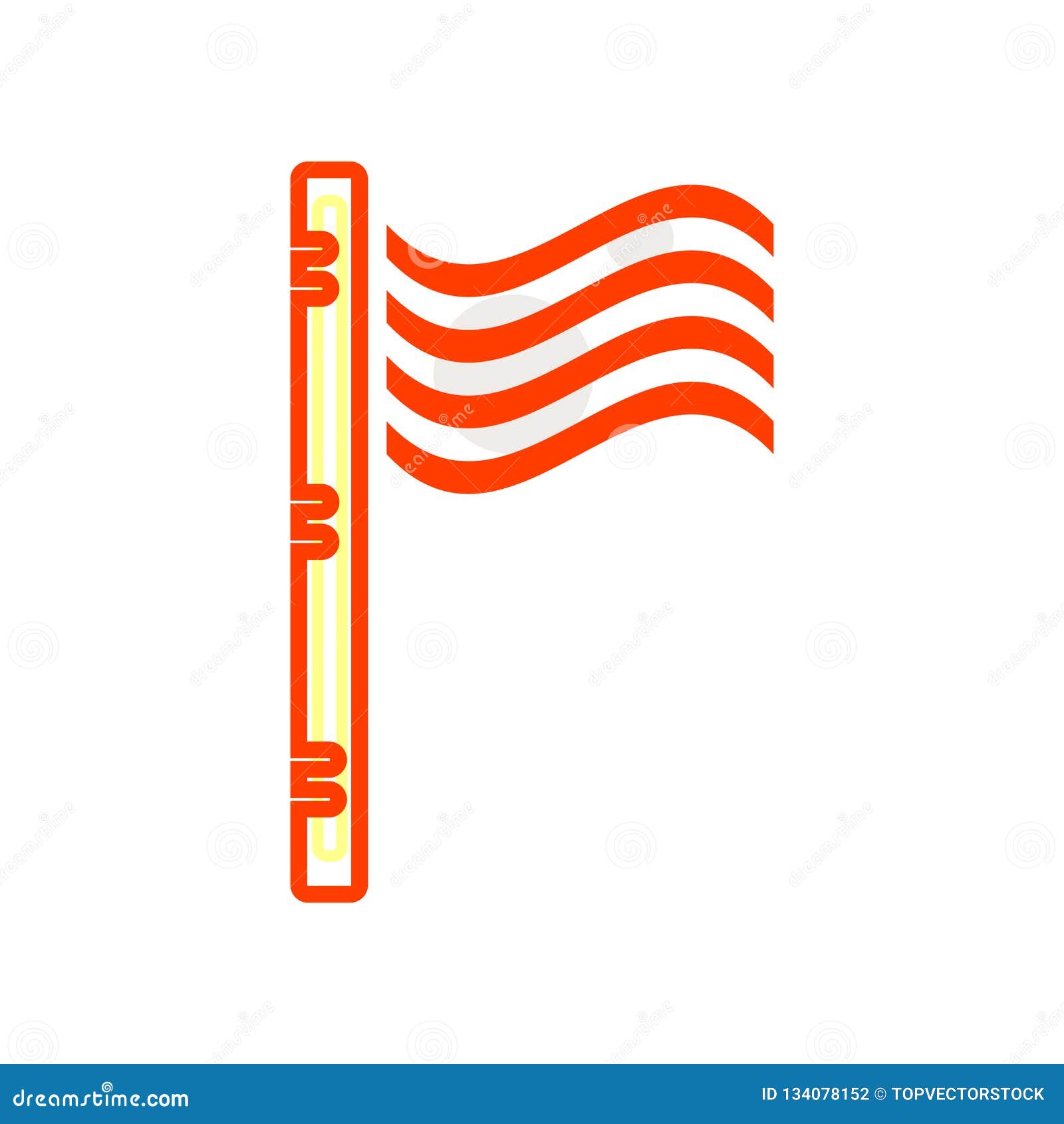 Maps and Flags Icon Vector Sign and Symbol Isolated on White Background ...