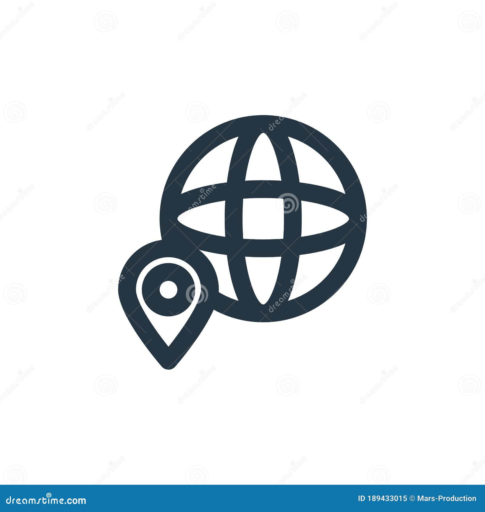 Maps And Location Icon. Filled Maps And Location Icon For Website ...