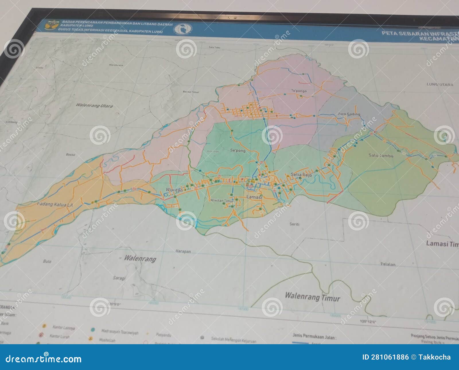 Maps in the office stock photo. Image of color, road - 281061886