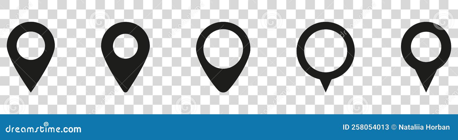 Maps Pin. Location Map Icon Stock Vector - Illustration of flat ...