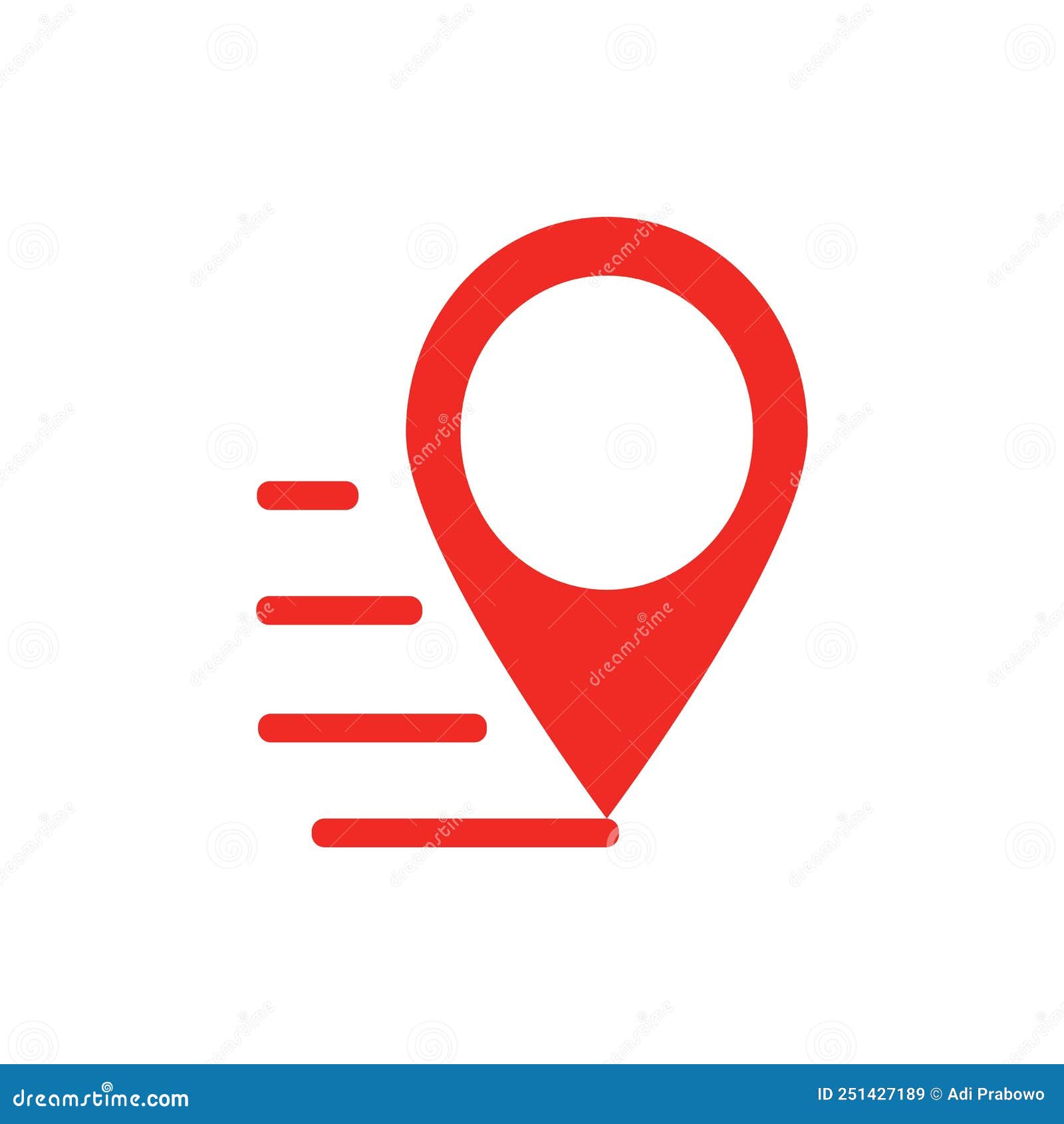 Maps Point Icon Logo Vector Design Stock Vector - Illustration of guide ...