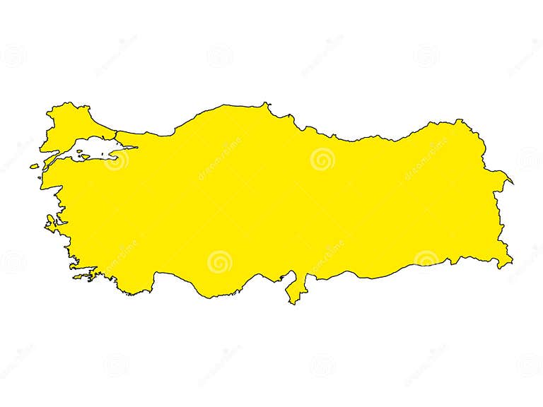 Maps of Turkey stock vector. Illustration of arabia - 135364210