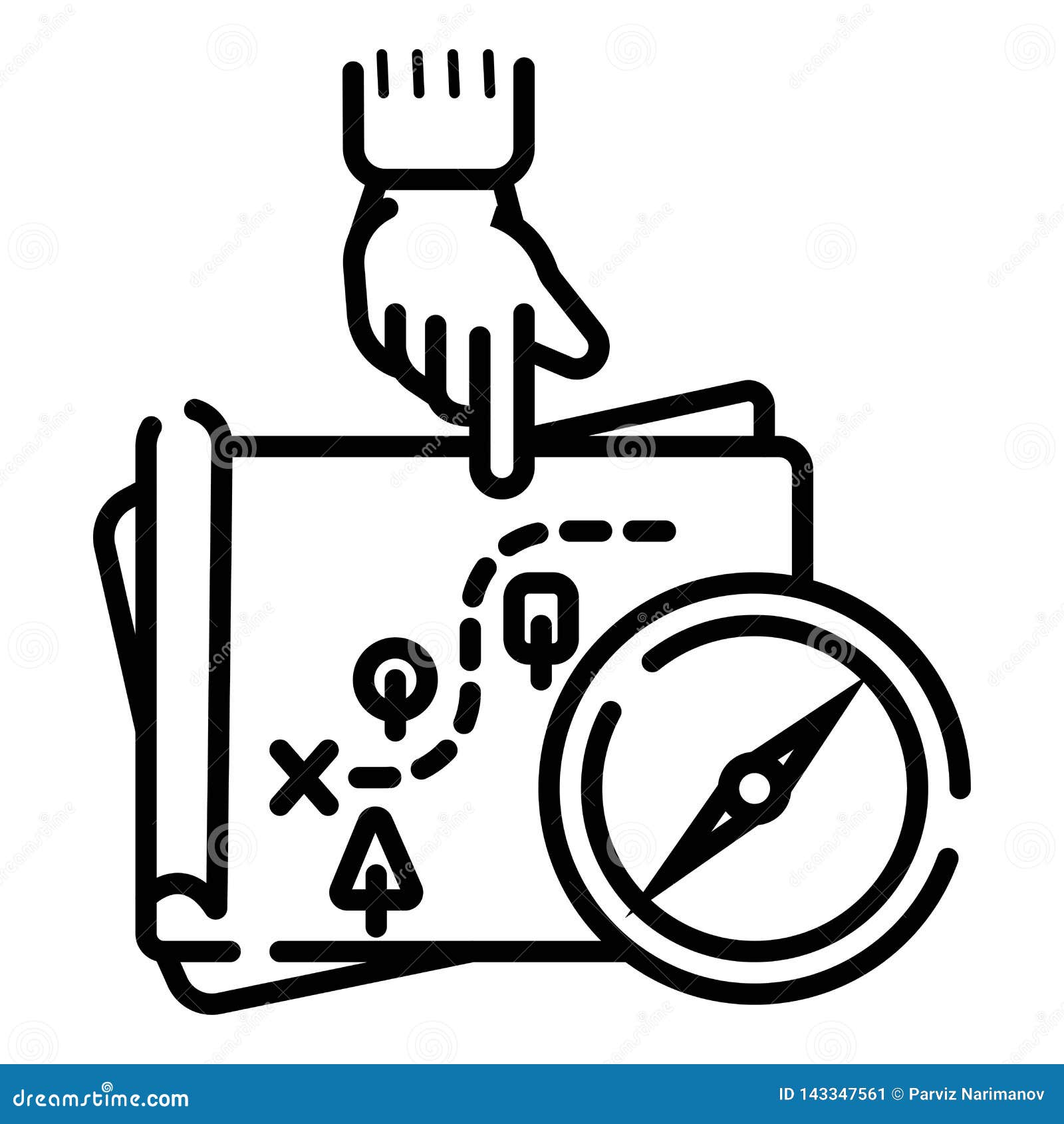 Maps Icon Vector. Trendy Flat Maps Icon From Signs Collection Isolated ...