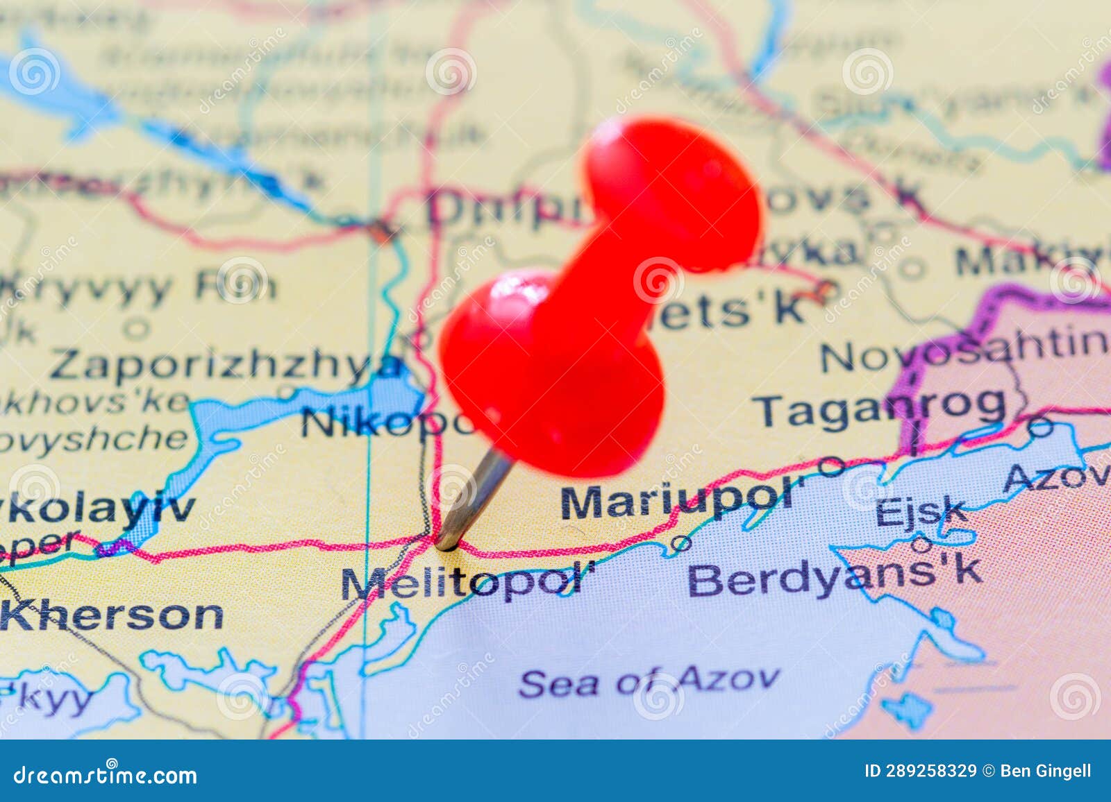 Maps of the War in Ukraine stock image. Image of geographic - 289258329
