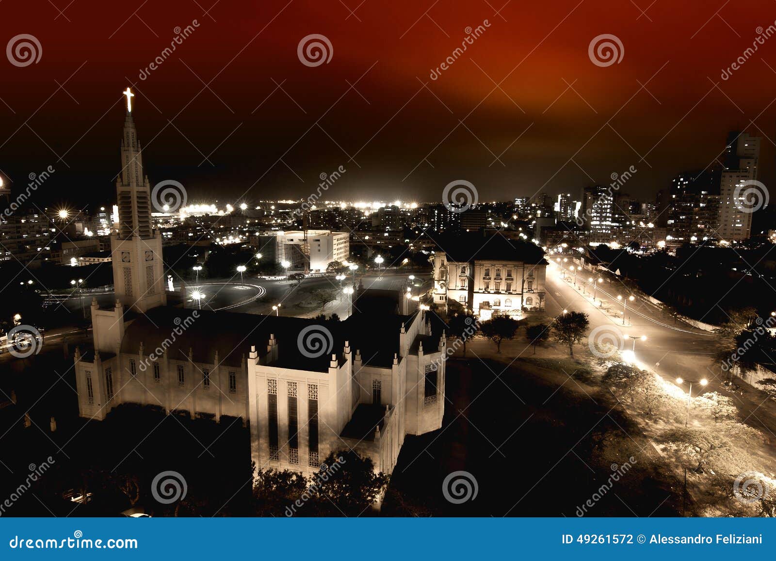 Maputo Skyline Stock Photo | CartoonDealer.com #49261572