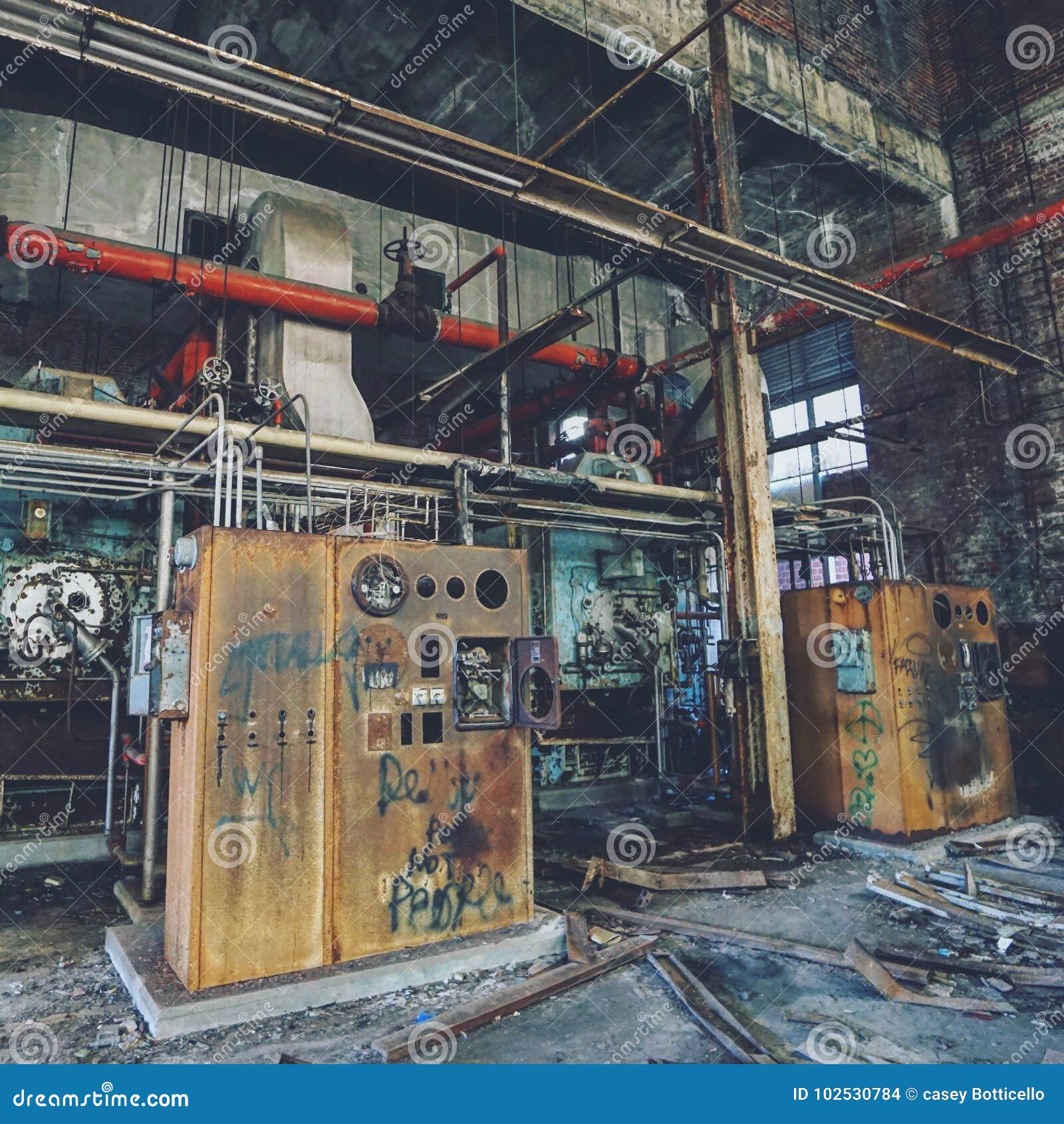 Maquinaria industrial foto de archivo. Imagen de maquinaria - 102530784