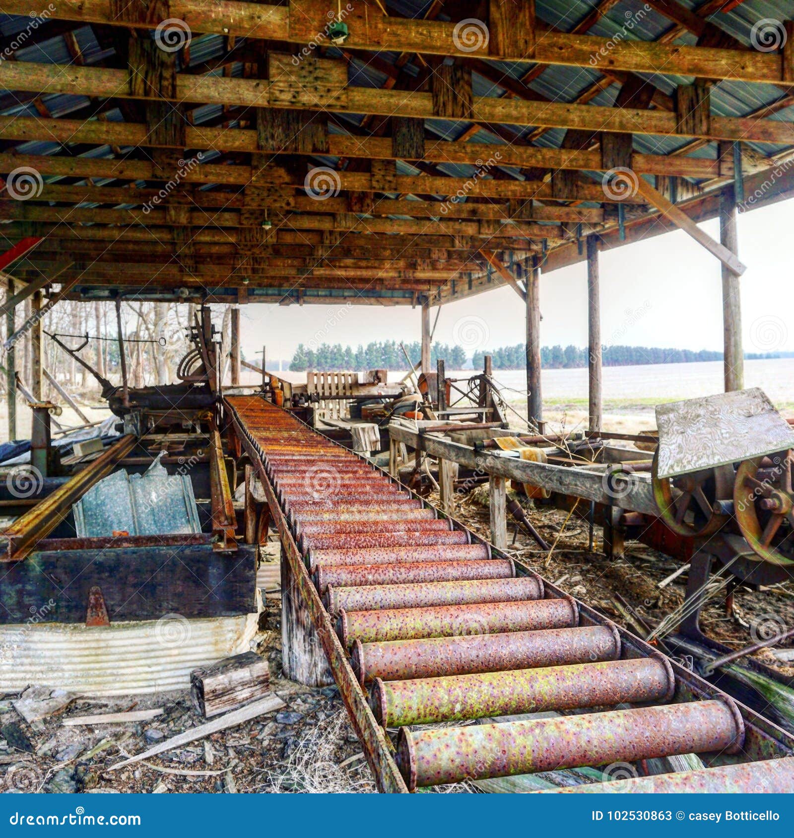 Maquinaria industrial imagen de archivo. Imagen de industrial - 102530863