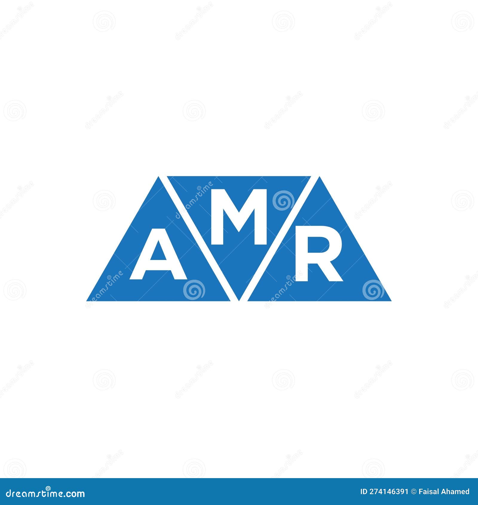 MAR Abstract Initial Logo Design on White Background. MAR Creative ...