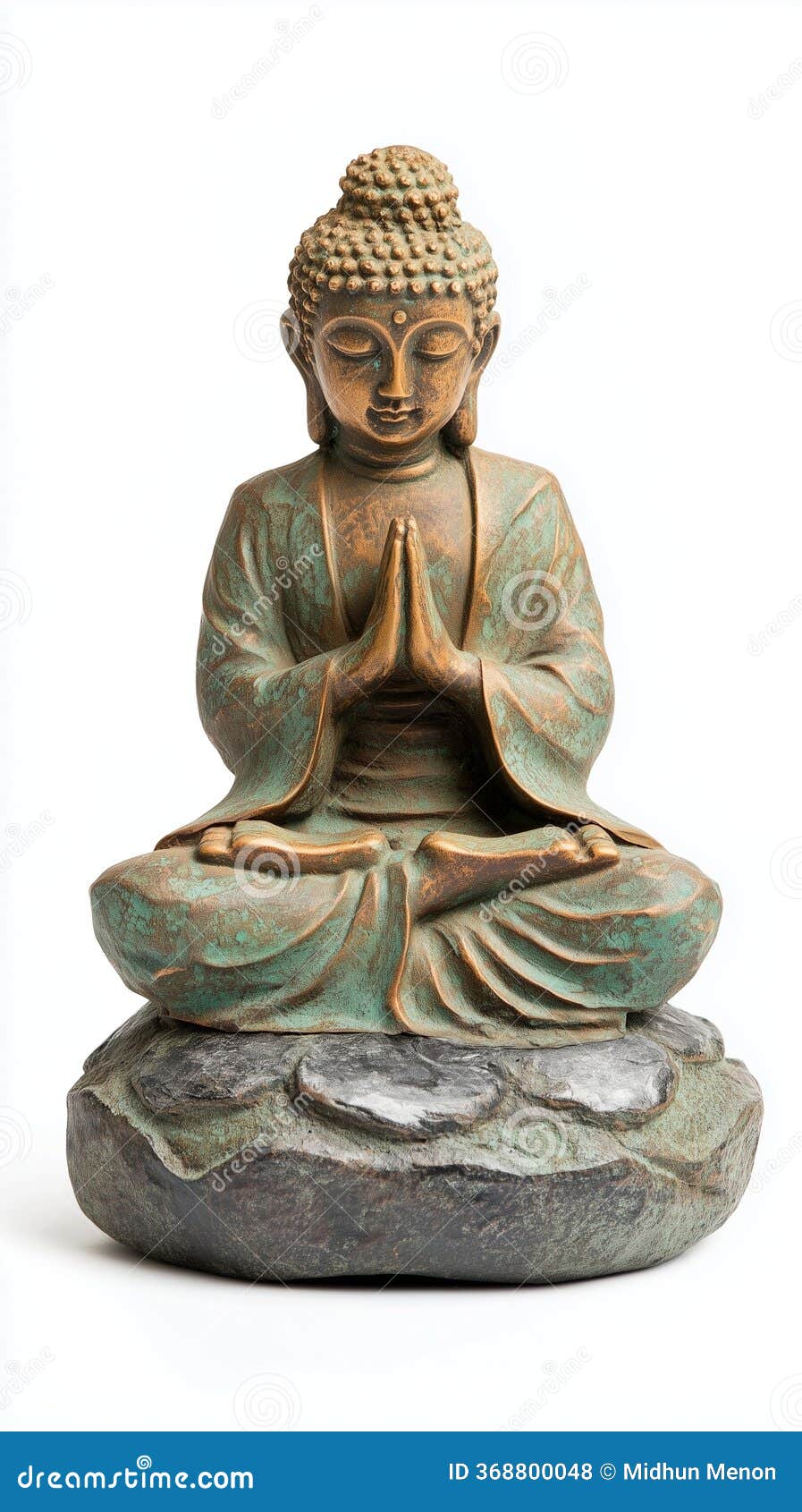 Anjali Mudra Hand Gesture Illustration | CartoonDealer.com #362487350