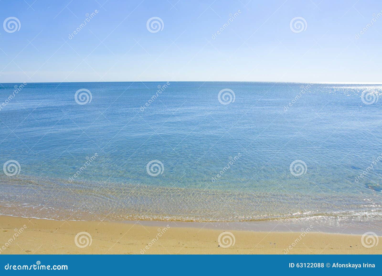 Mar azul foto de stock. Imagem de costa, azul, praia - 63122088