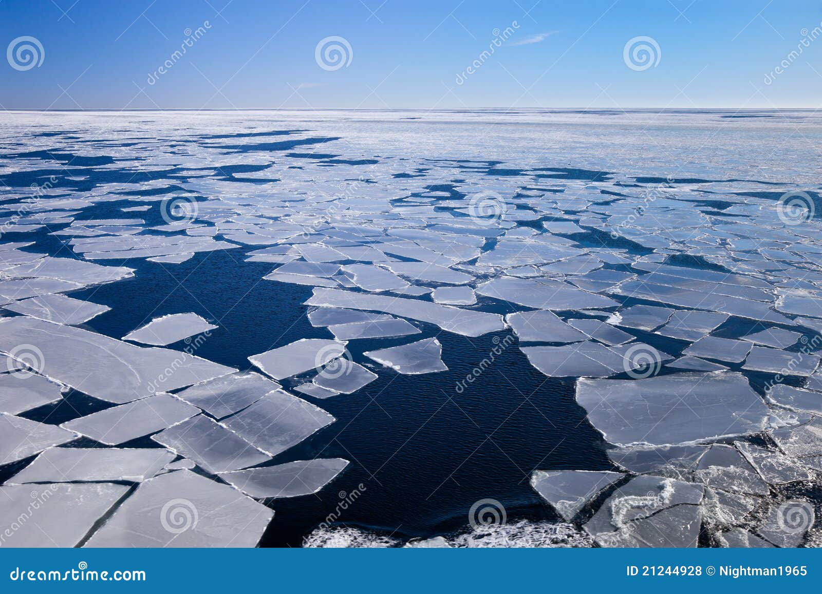 Mar congelado foto de stock. Imagem de neve, ambiente - 21244928