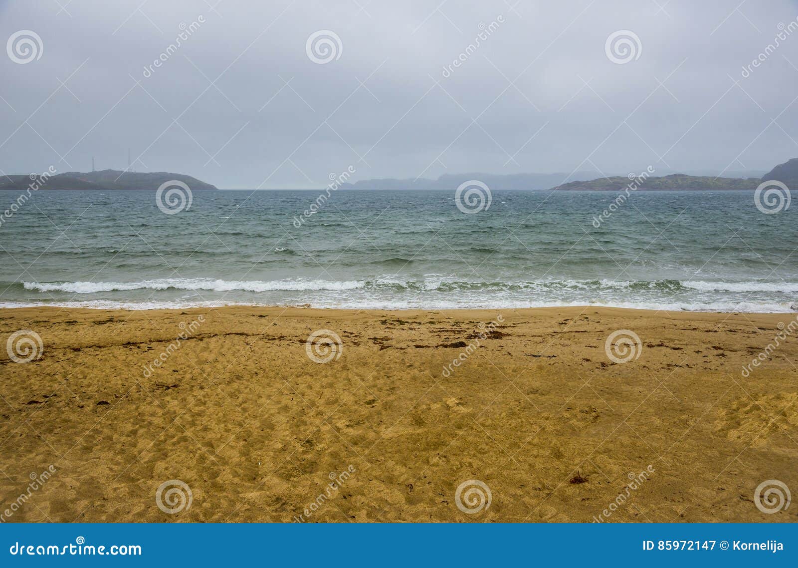 Mar De Barents, Cerca Del Teriberka, Rusia Imagen de archivo - Imagen ...