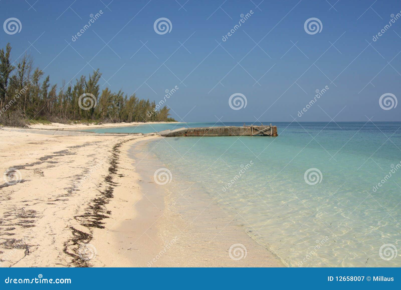 Mar de Cuba imagen de archivo. Imagen de caliente, palma - 12658007
