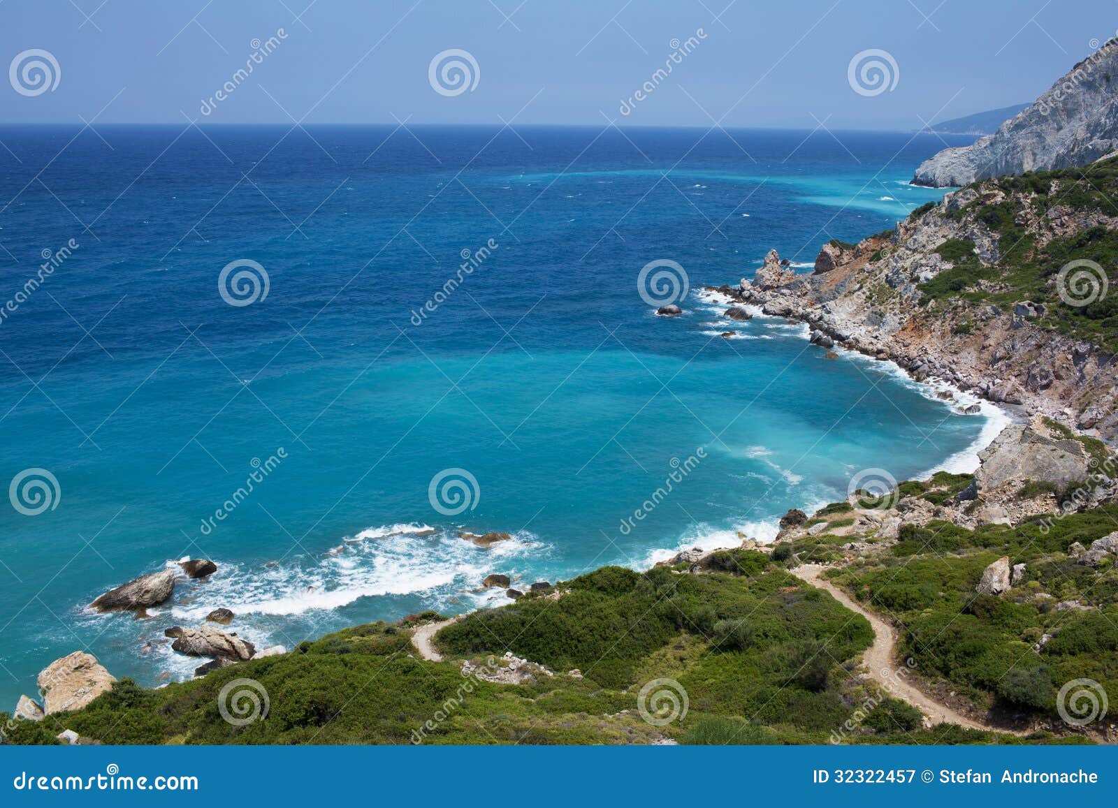 Mar Egeo immagine stock. Immagine di paesaggio, turismo - 32322457