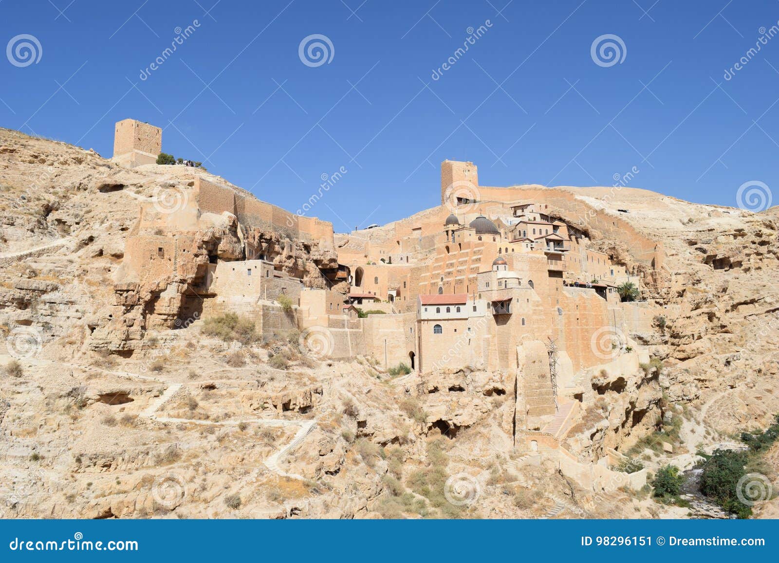 Mar Saba stock image. Image of christian, monastery, saint - 98296151