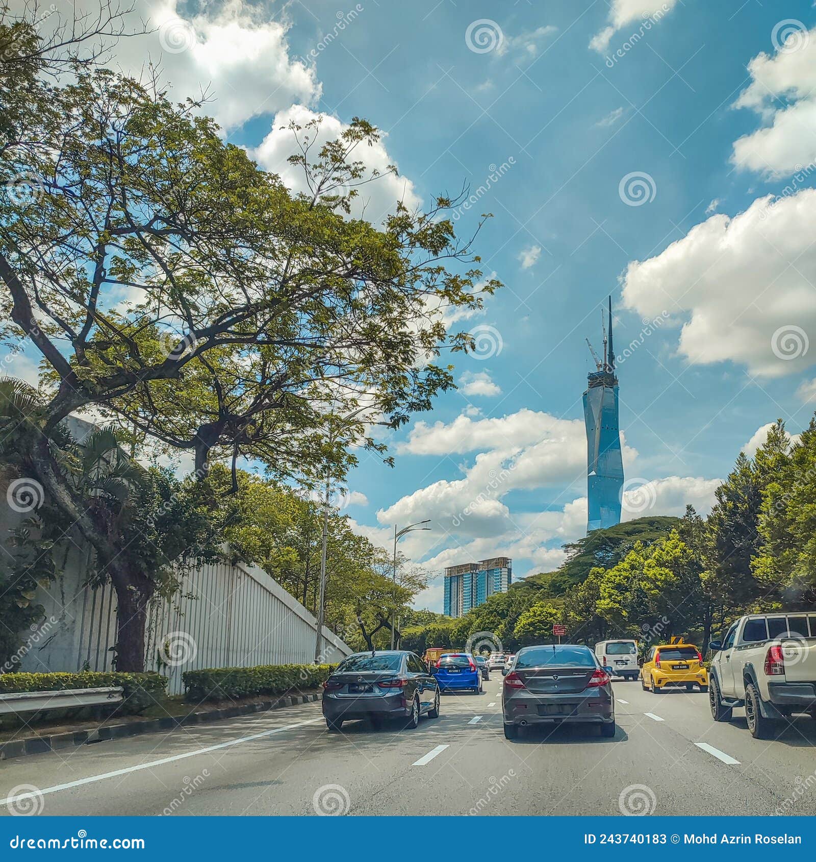 19 Mar, 2022 Warisan Merdeka Tower KL 118 View from Jalan Istana Road ...