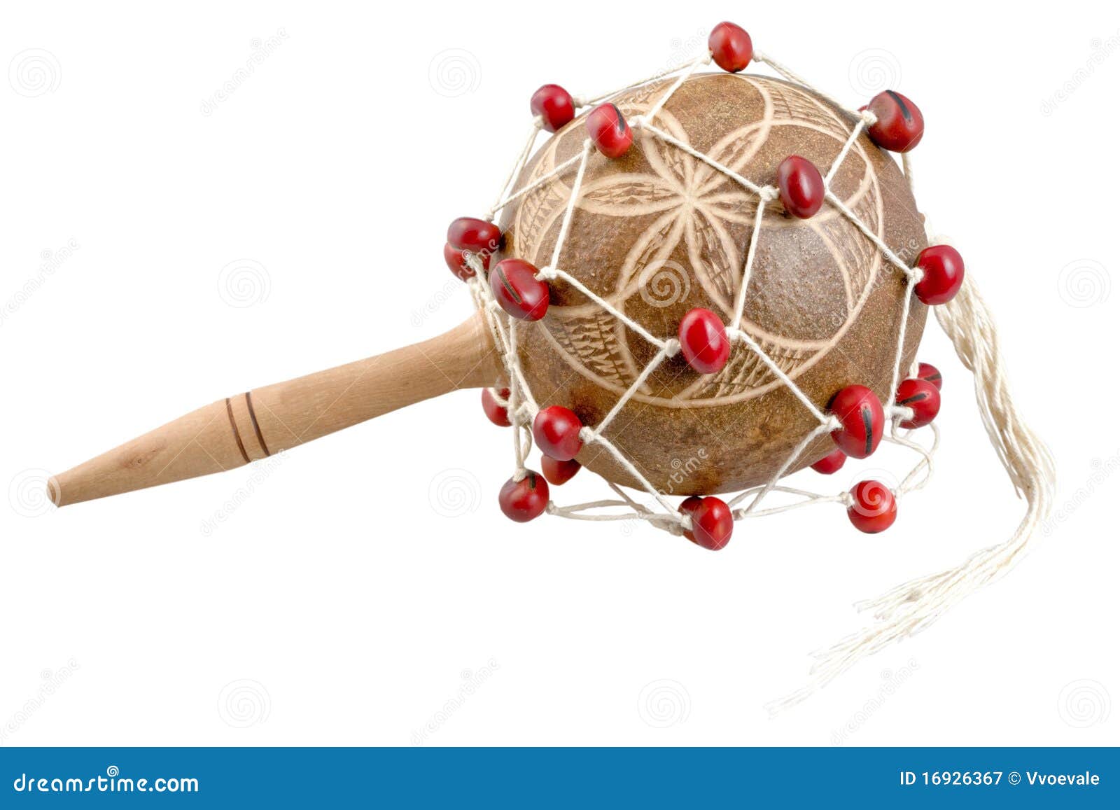 Maraca stock image. Image of isolated, maraca, shake - 16926367