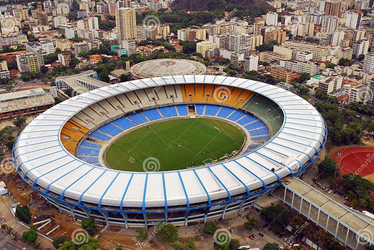 Maracana Stadium stock photo. Image of brazilian, soccer - 3907932