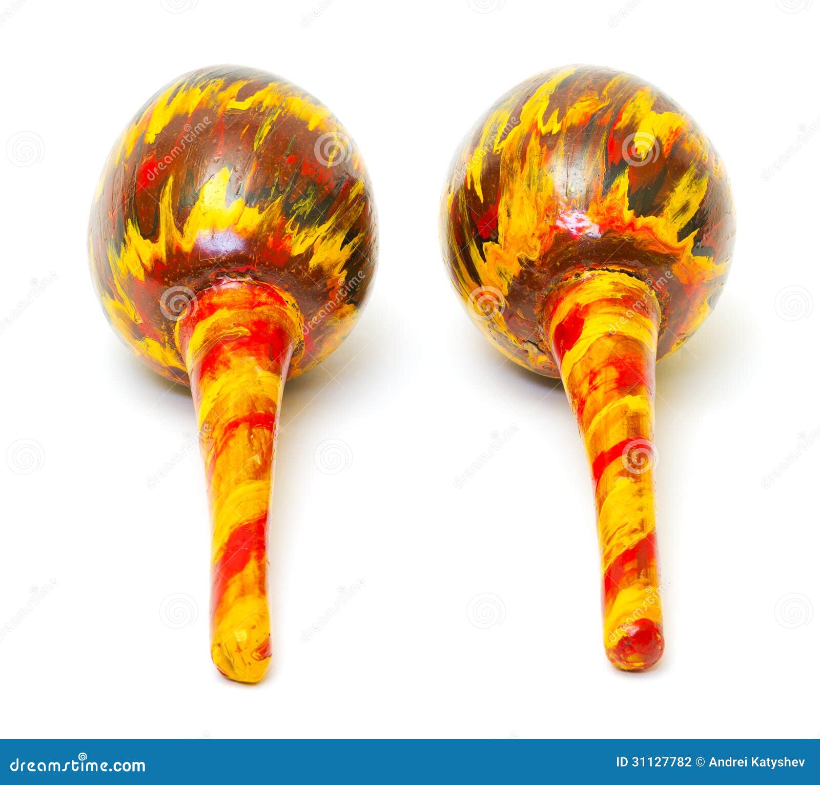 Maracas exotiques photo stock. Image du instrument, exotique - 31127782