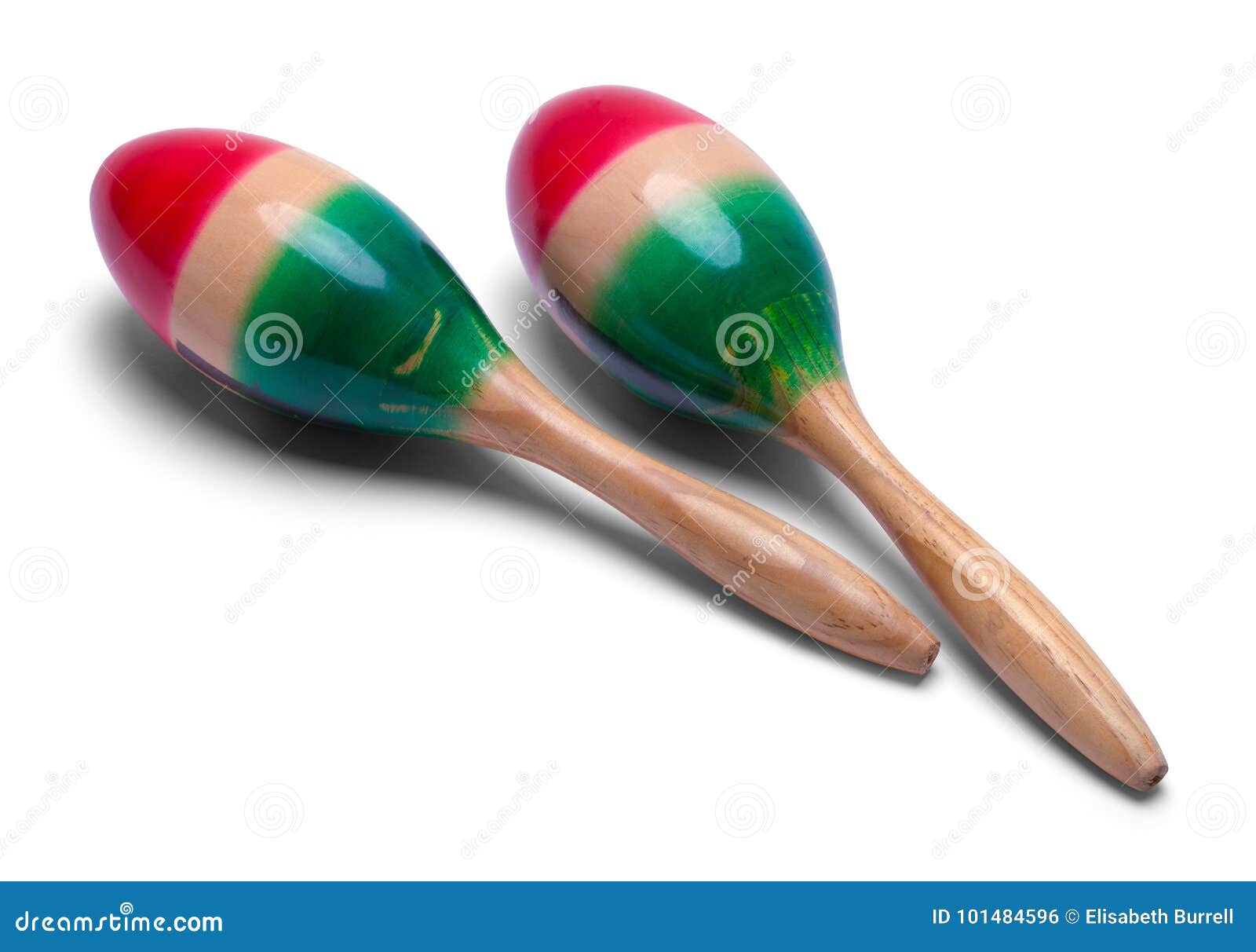 Maracas stock photo. Image of musical, cinco, pair, white - 101484596