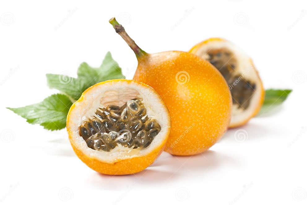 MaracujÃ¡ stock photo. Image of passiflora, orange, fruit - 22031204