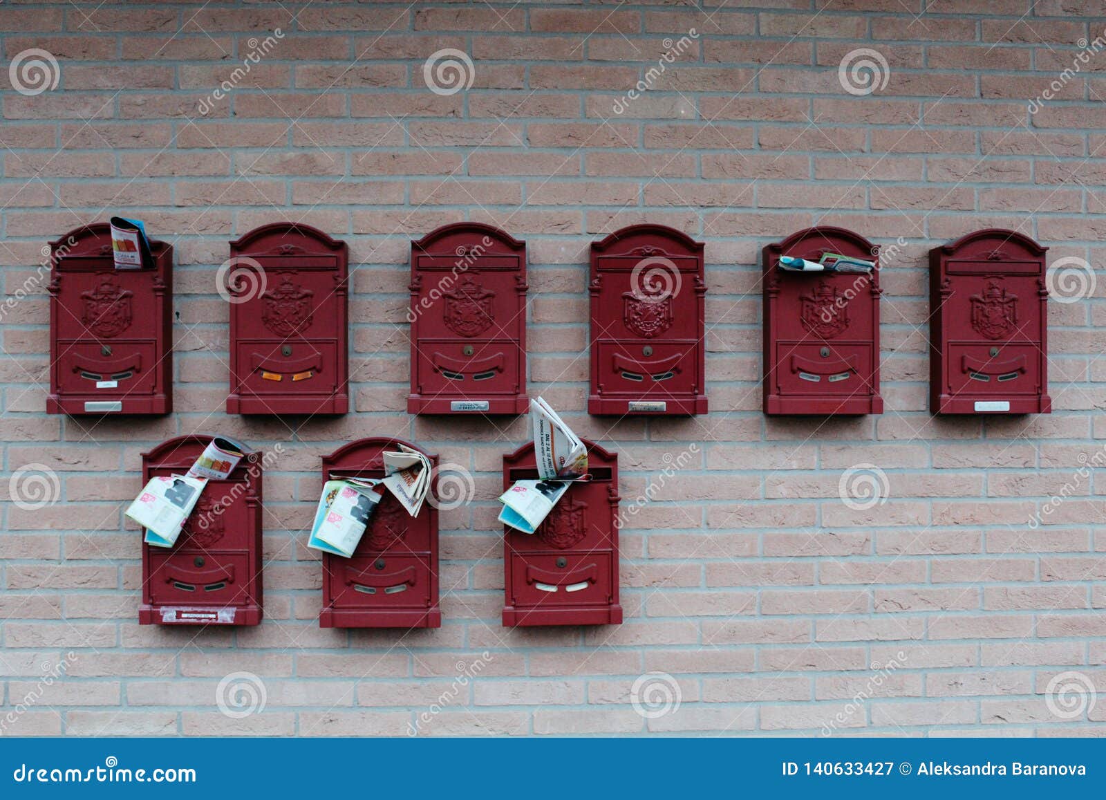 Maranello, Italy - 03 26 2013: View of the Streets of Maranello ...