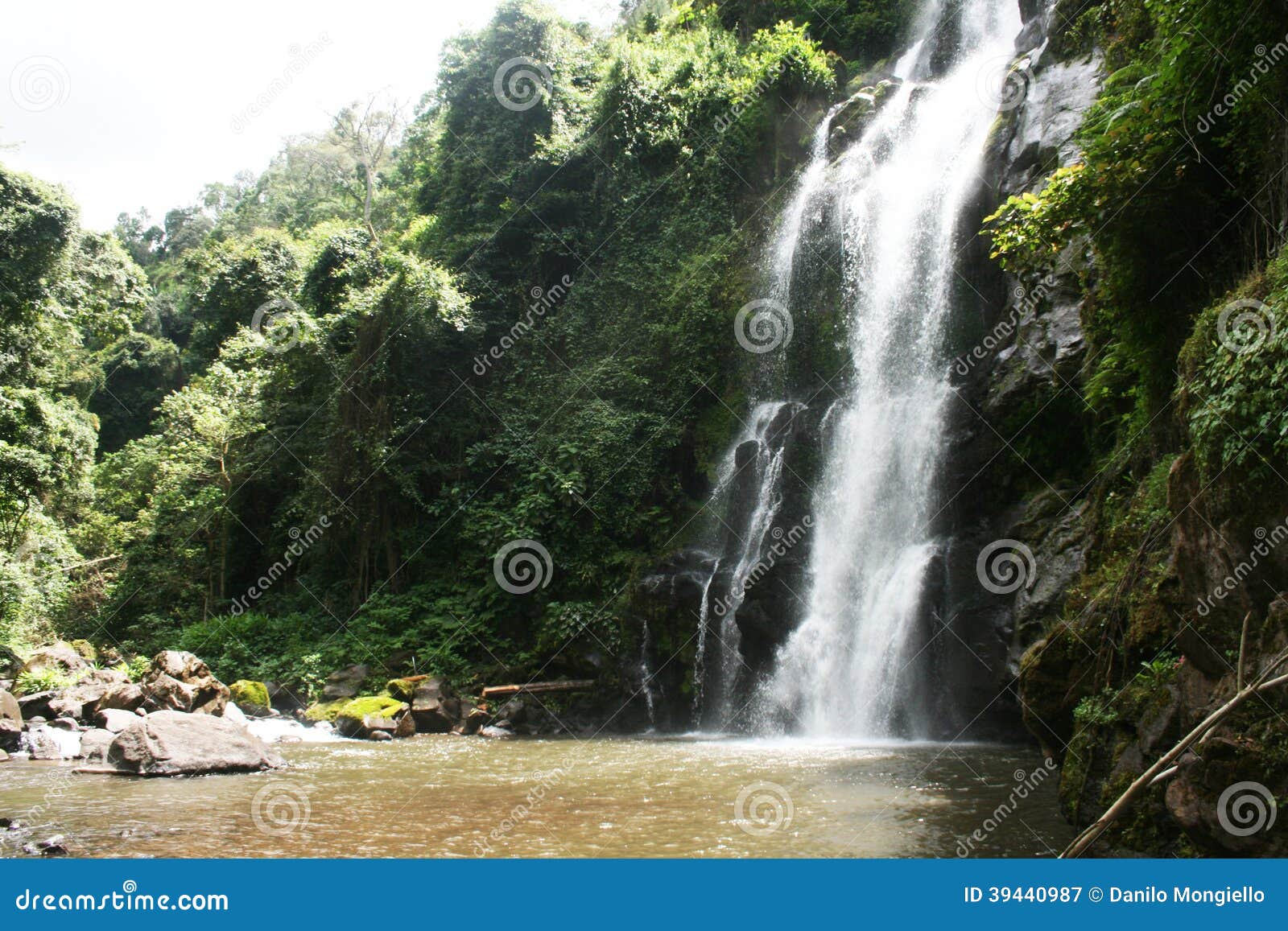 Marangu falls stock image. Image of nature, trip, water - 39440987
