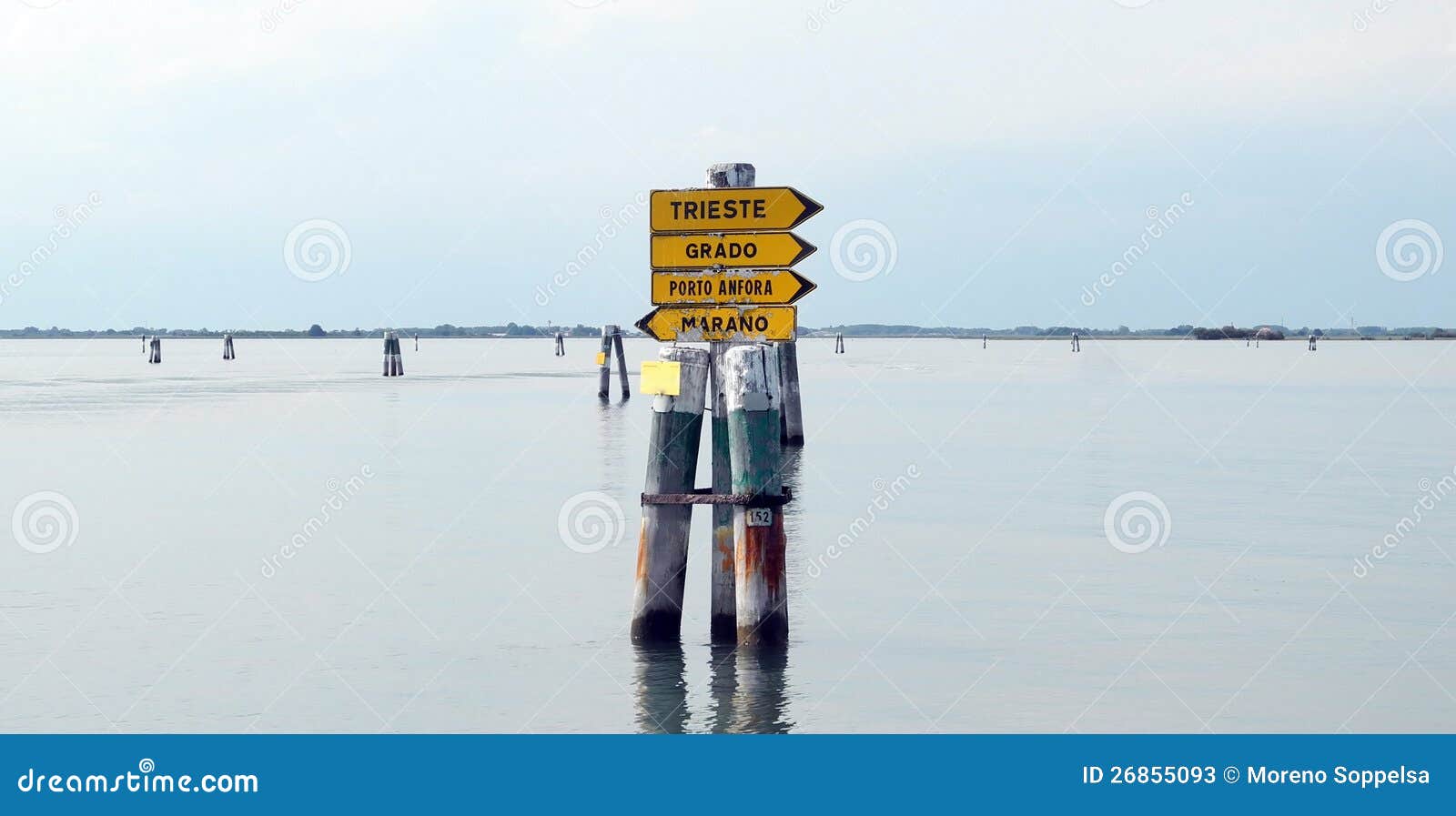Marano Lagoon stock image. Image of italian, italia, coast - 26855093