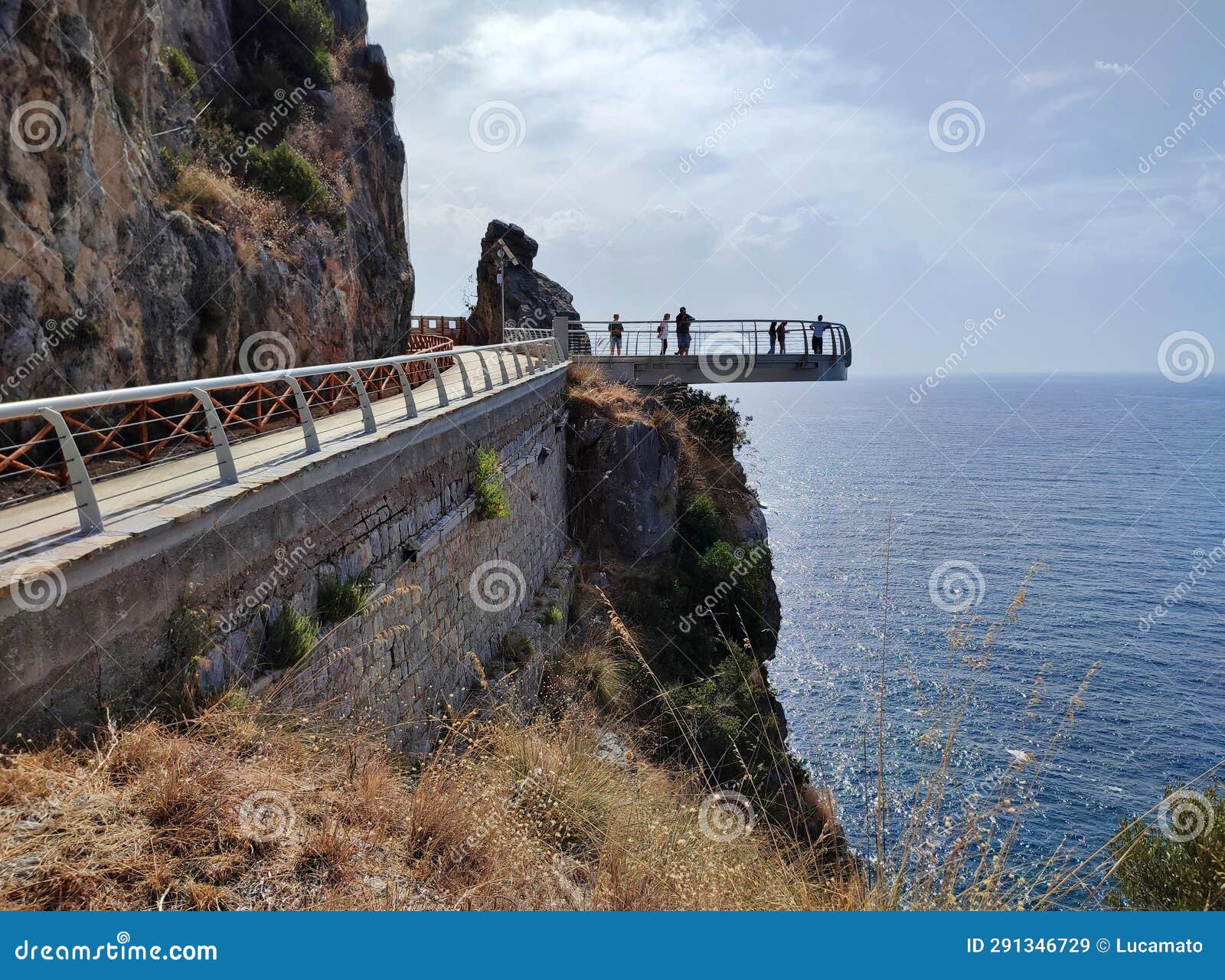 Maratea - Sky Walk Dalla Terrazza Panoramica Stock Image - Image of ...